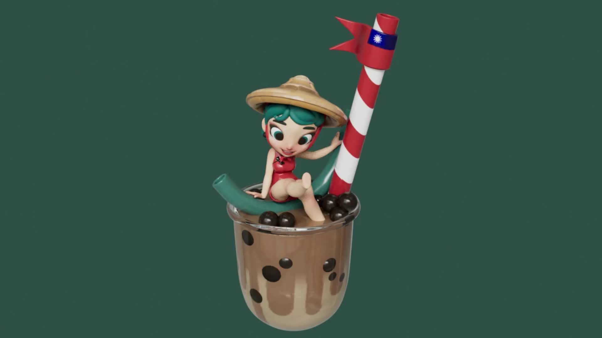 ArtStation - Bubble tea