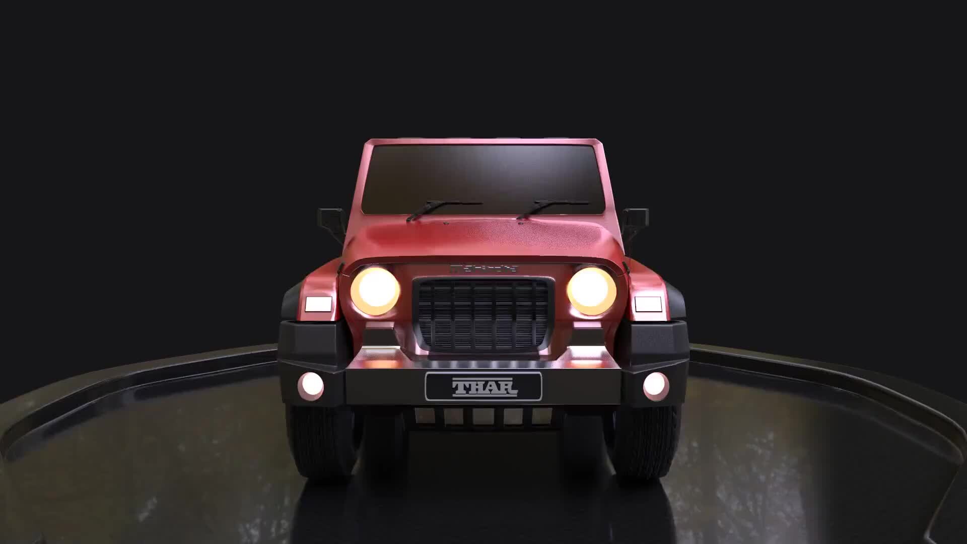 ArtStation - Creosouls Competition - Mahindra Thar 3D Model