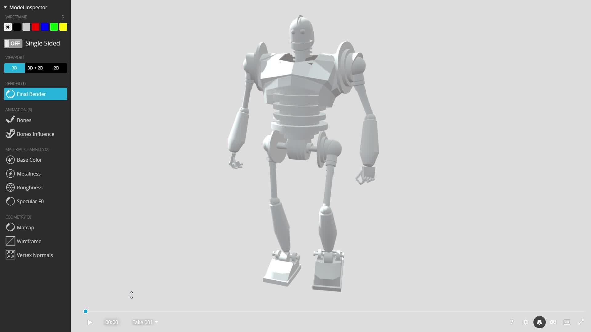 ArtStation - First Animation: Iron Giant