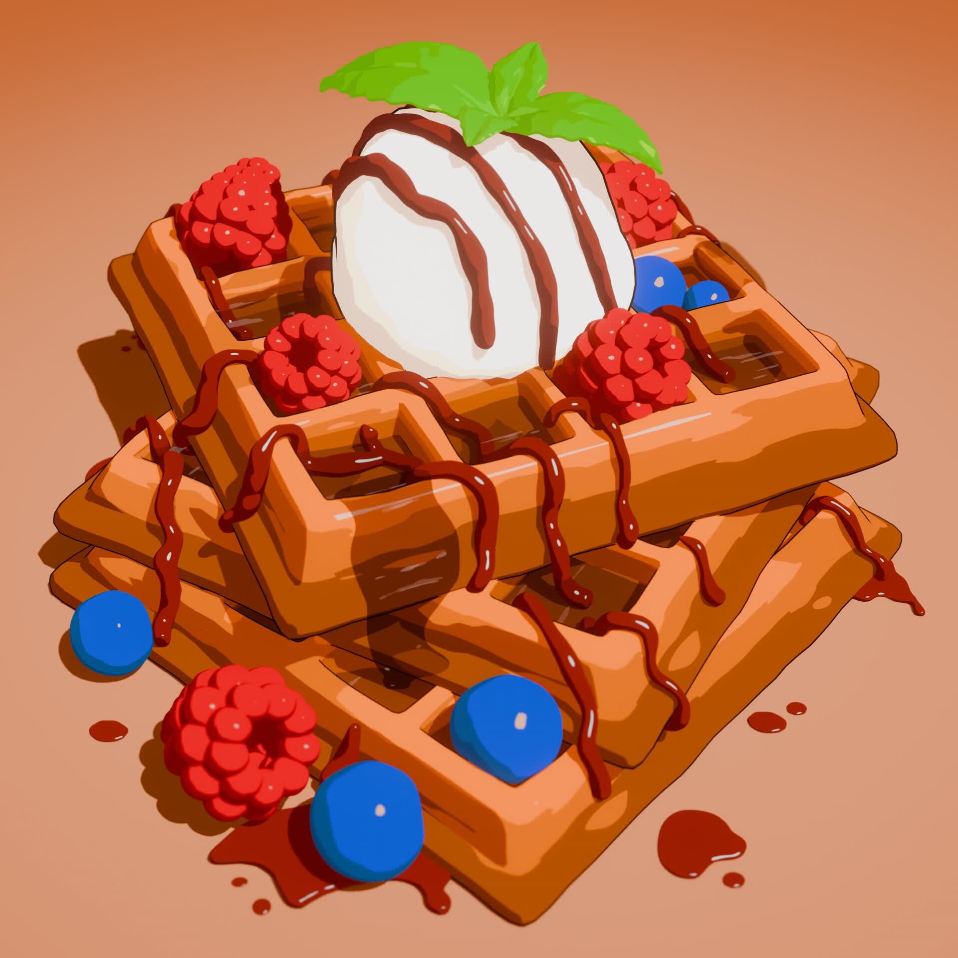 ArtStation - Waffles