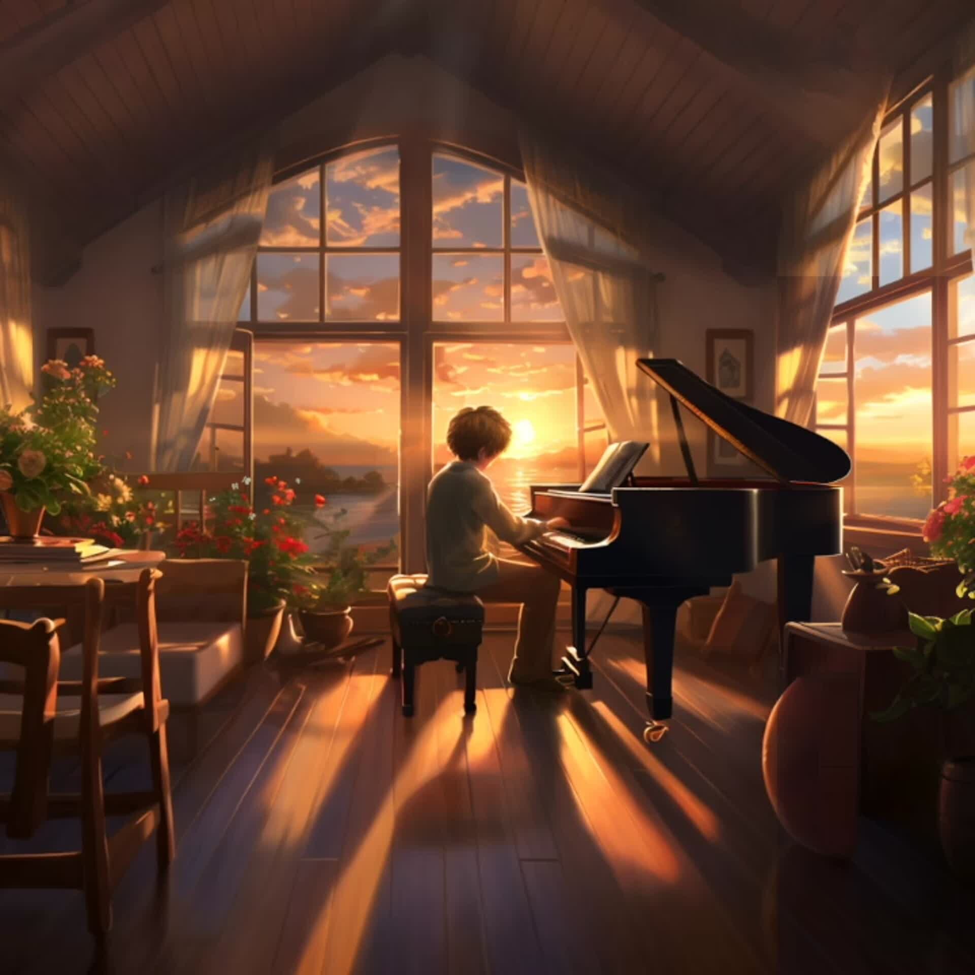 ArtStation - Sunset Reverie [AudioVisual NFT]