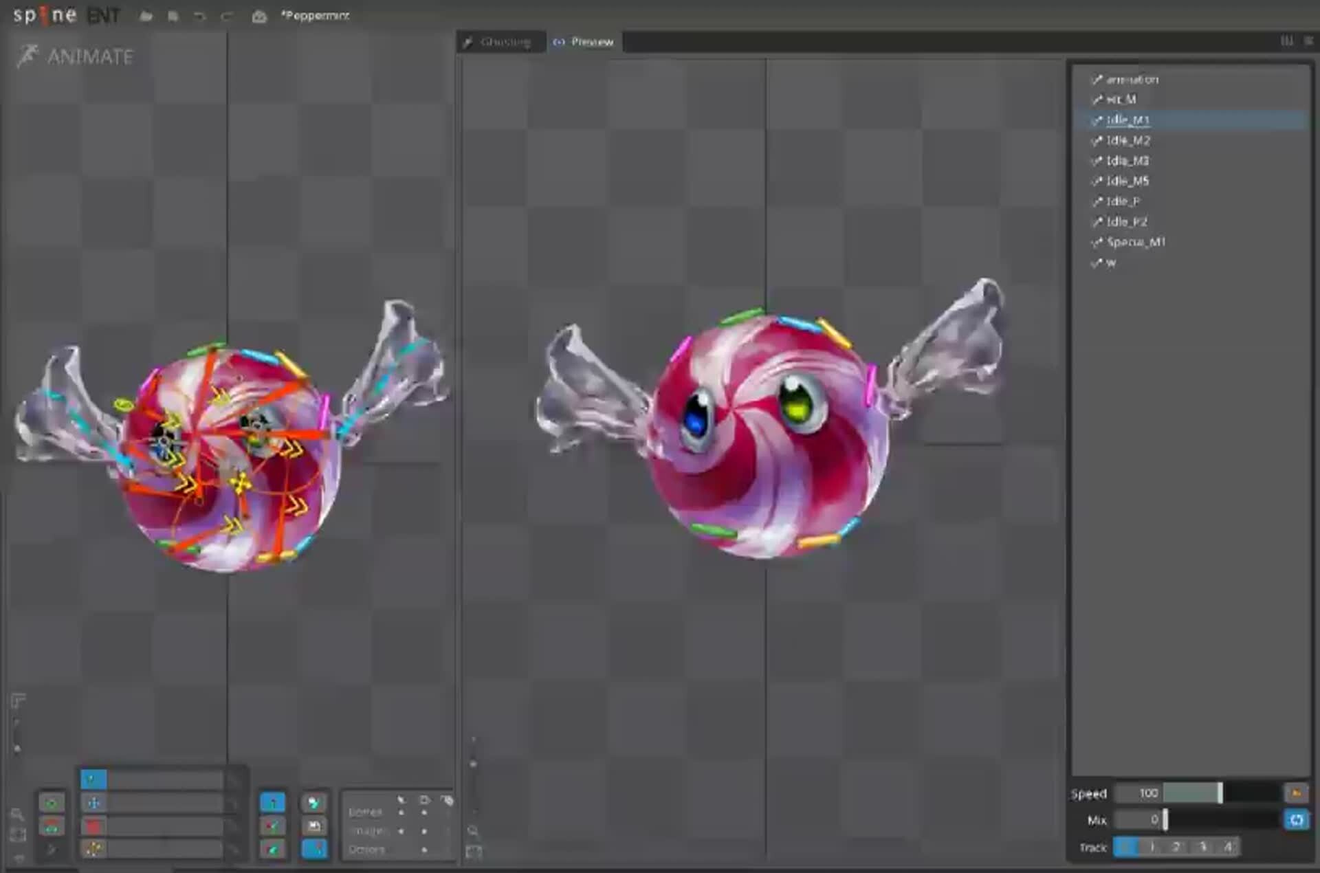 ArtStation - Peppermint form change exercise
