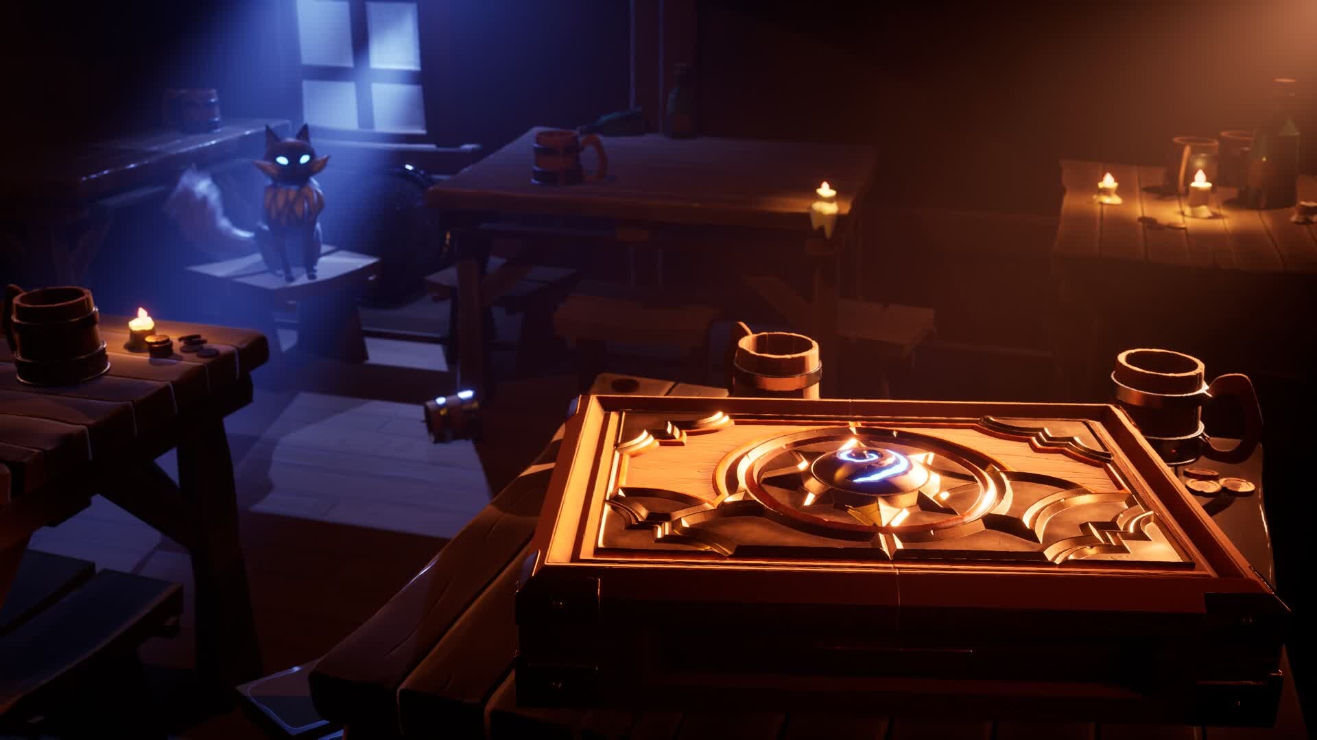 ArtStation - Overnight at the tavern.