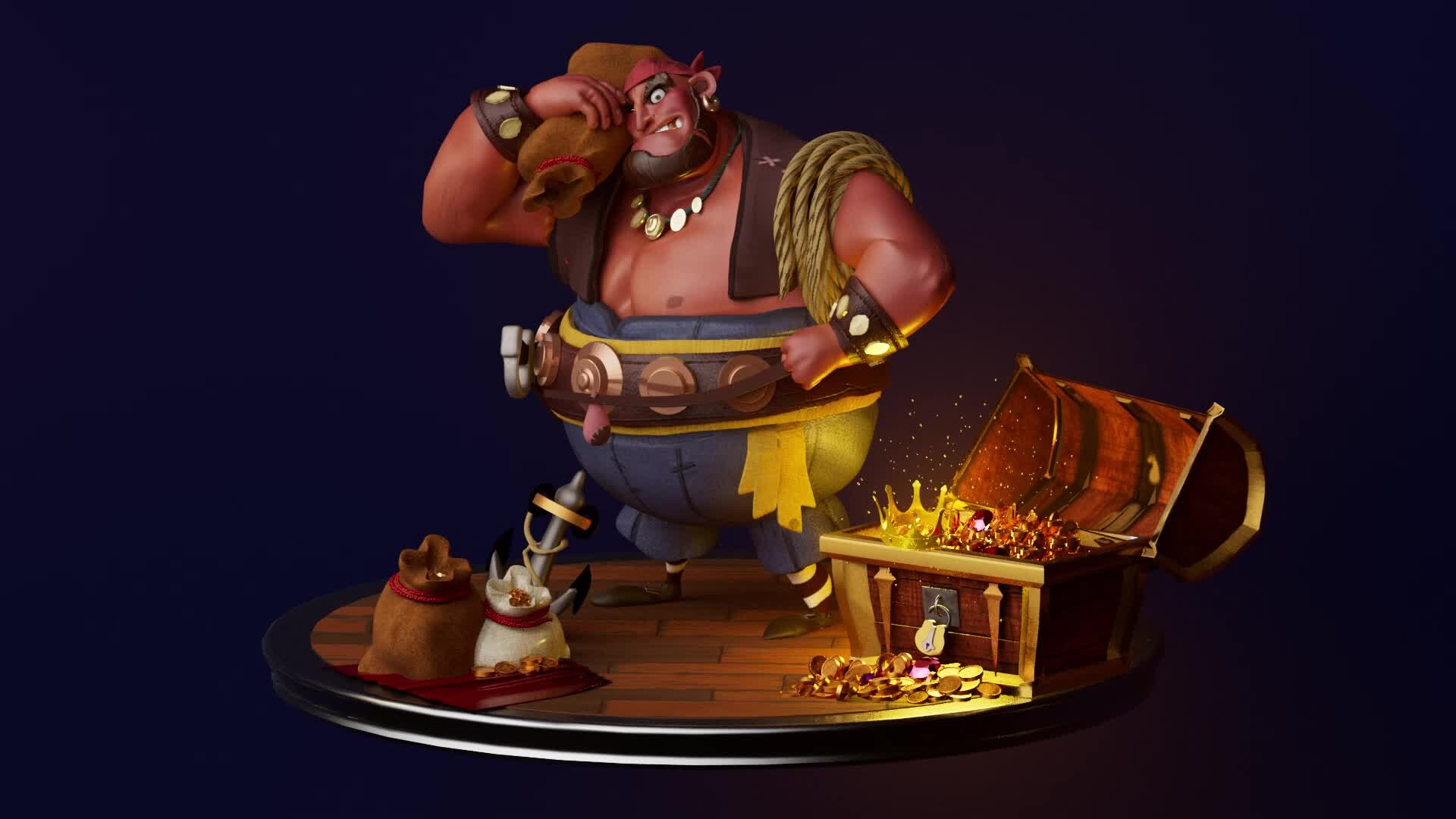 ArtStation - SEA KING CHARACTER DESIGN