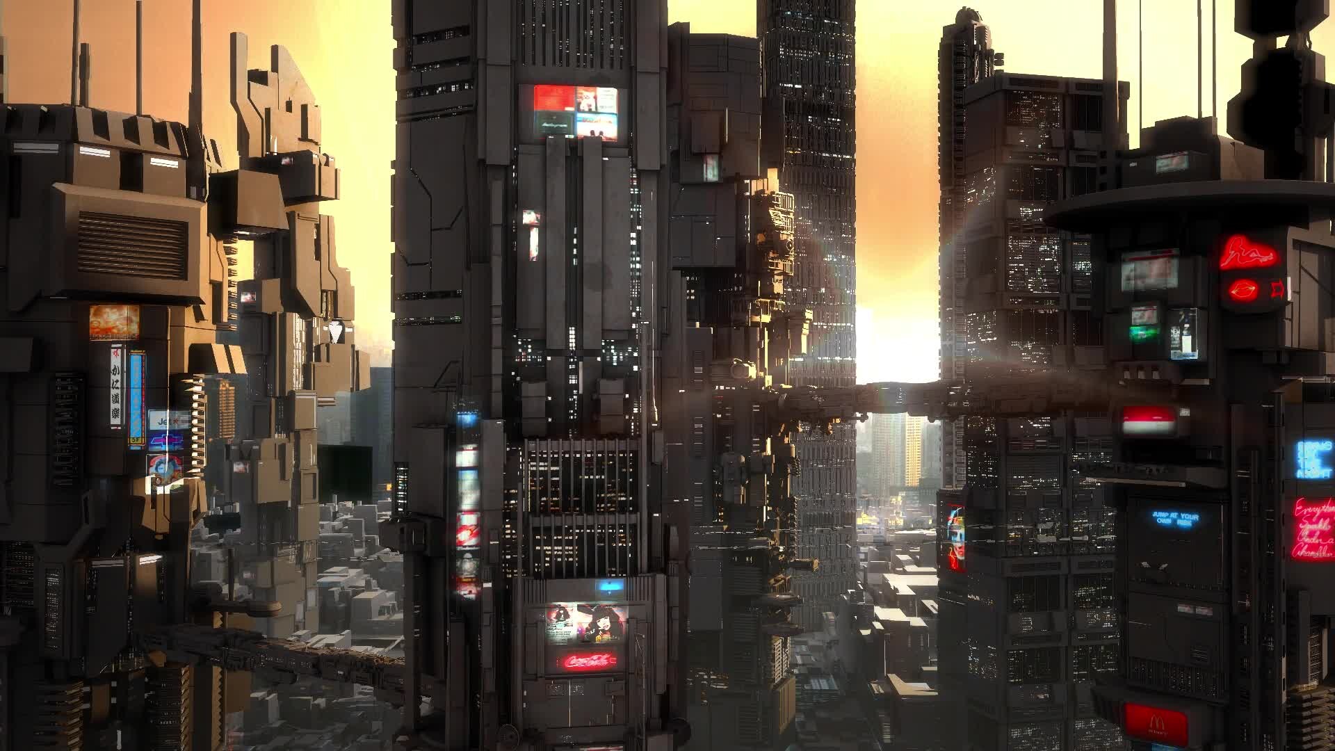 ArtStation - Mega city