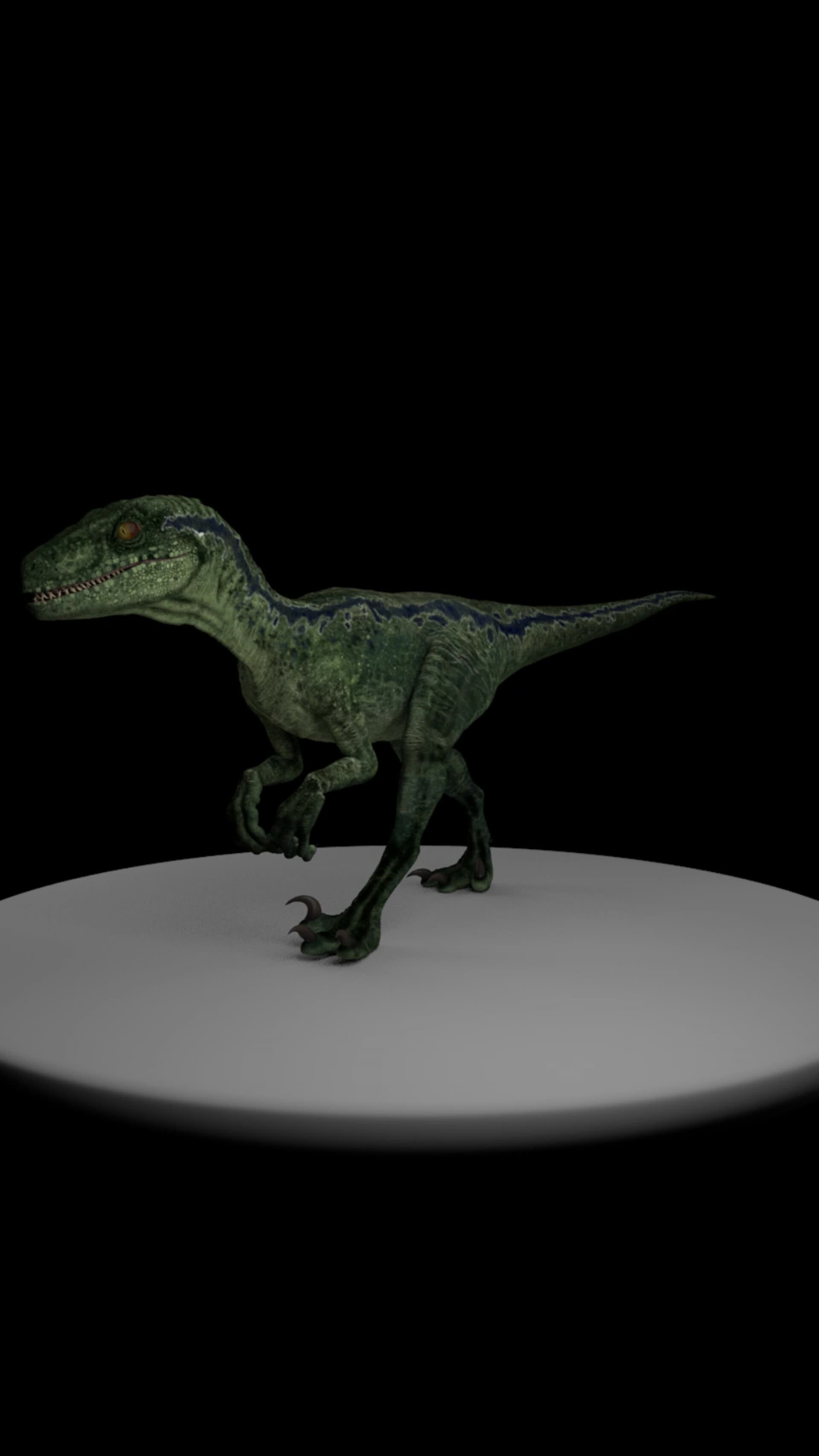 ArtStation - Velociraptor Walk Cycle Animation