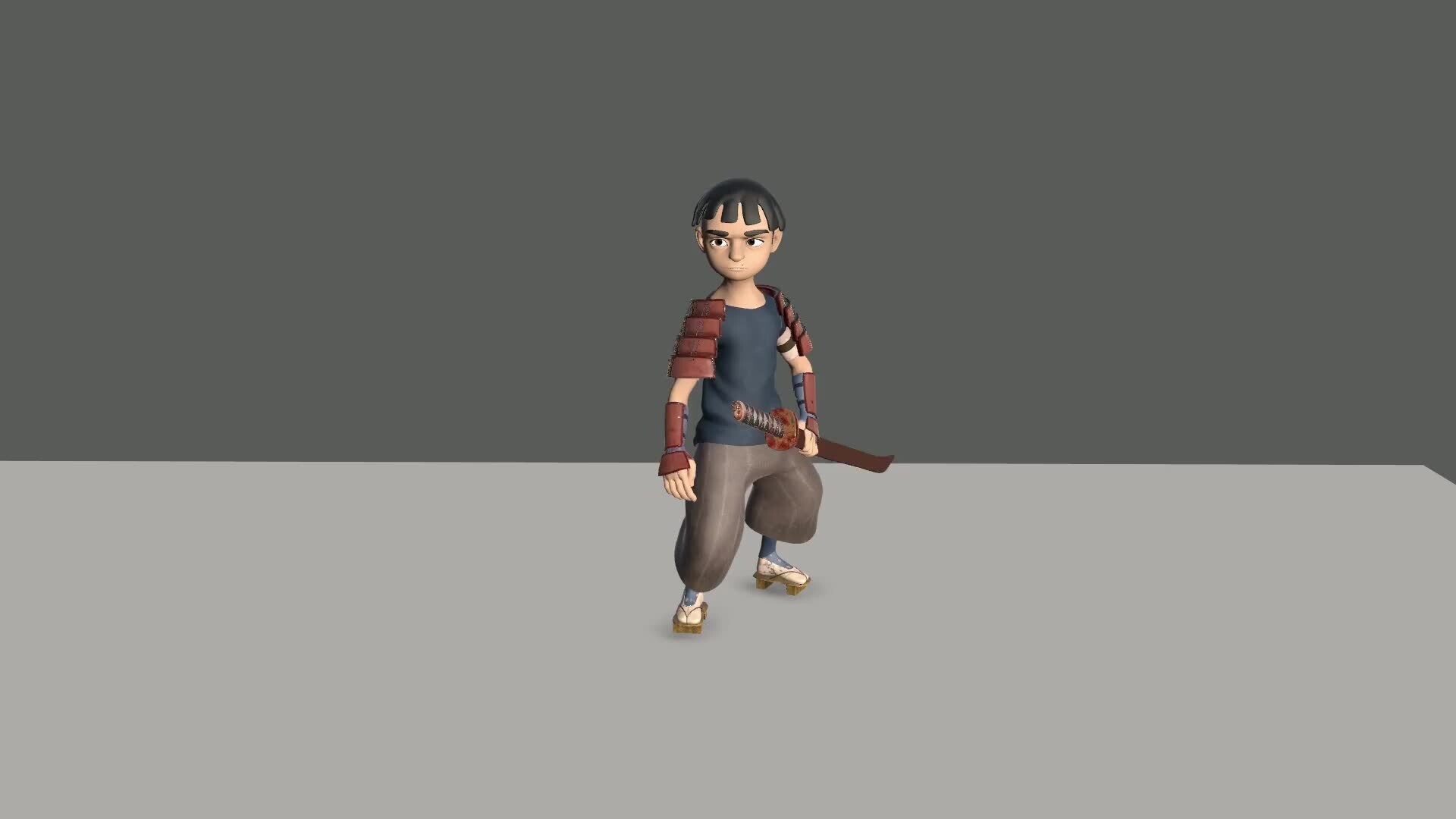 ArtStation - Samurai Animation