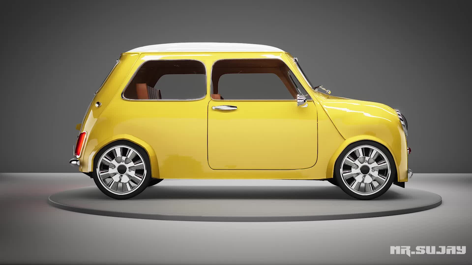 ArtStation - Austin Mini Cooper