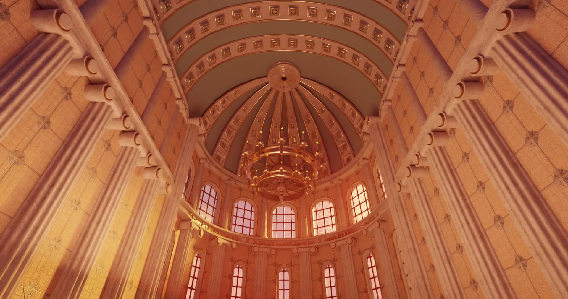 ArtStation - The interior of the old castle