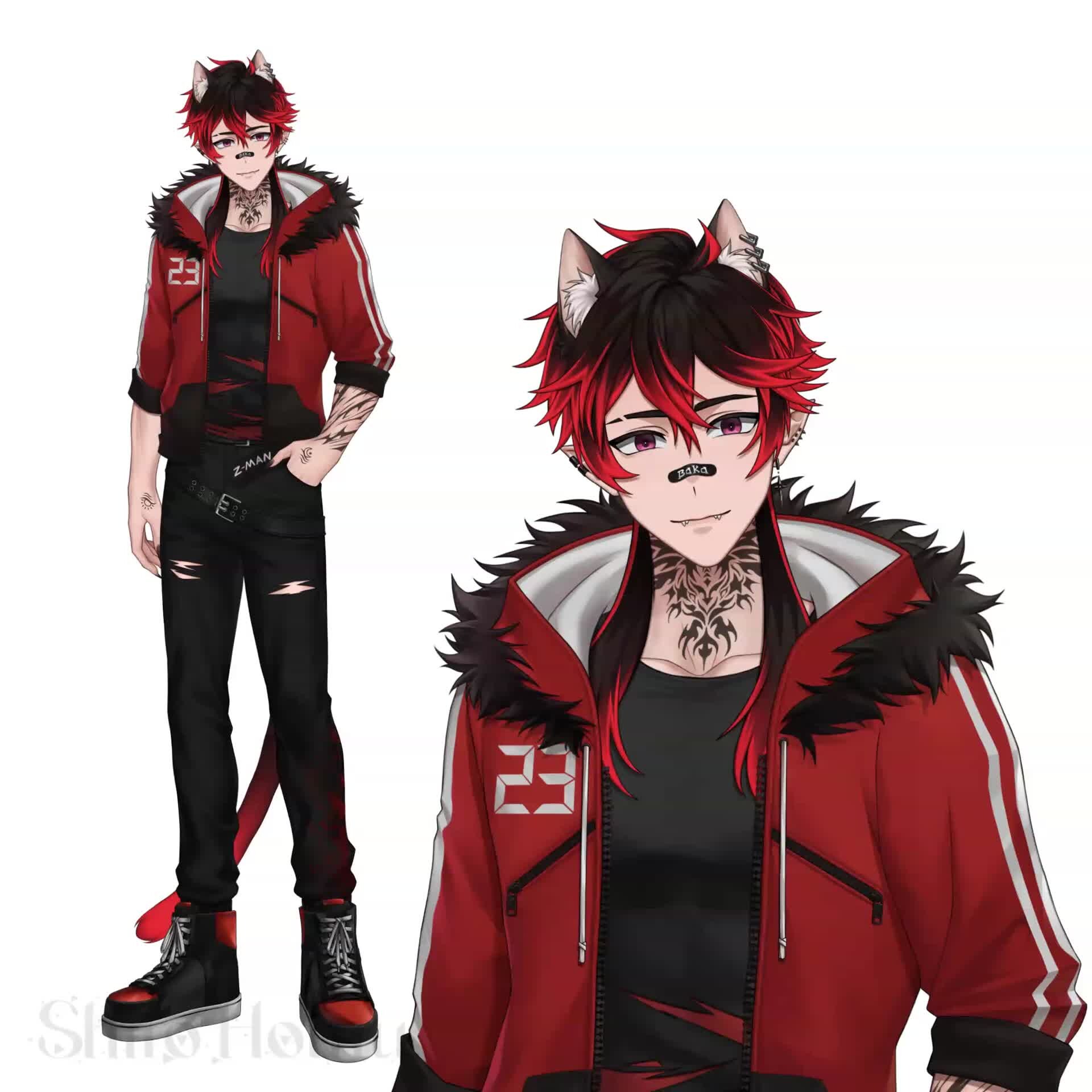 ArtStation - Vtuber Model - Kiyoshii Toshiioki