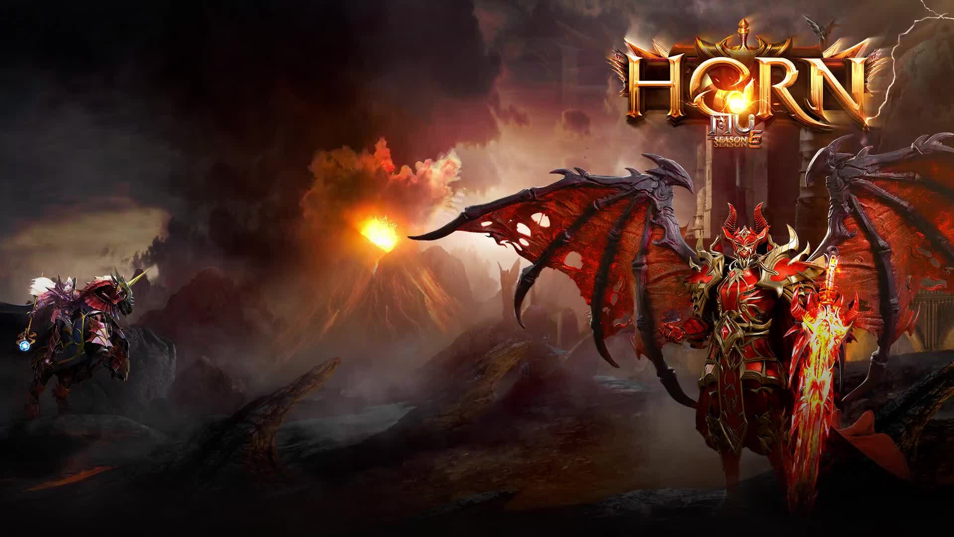 ArtStation - Login screen mp4 animation - Mu online