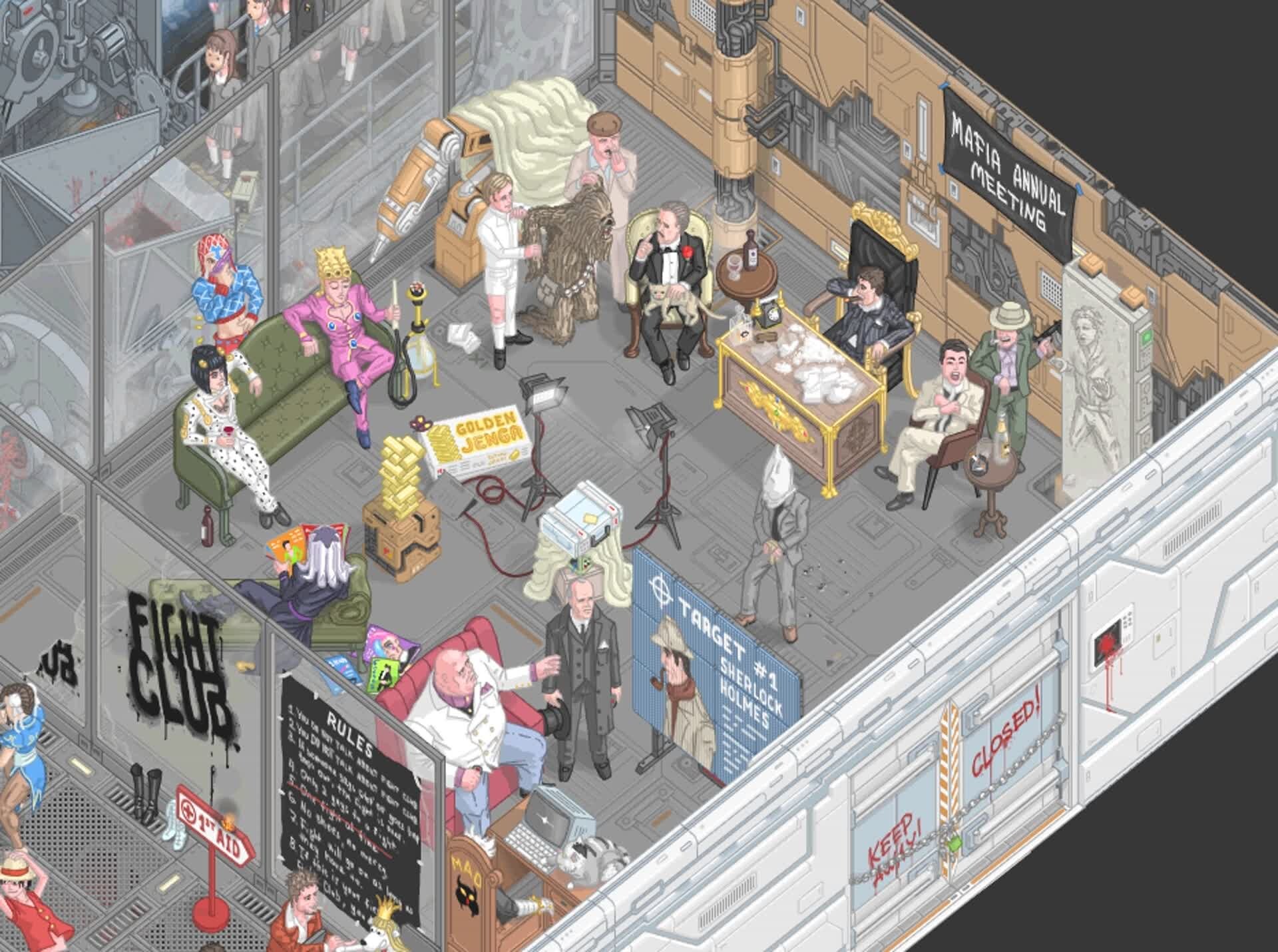 ArtStation - Block #41 - Mafia Annual Meeting