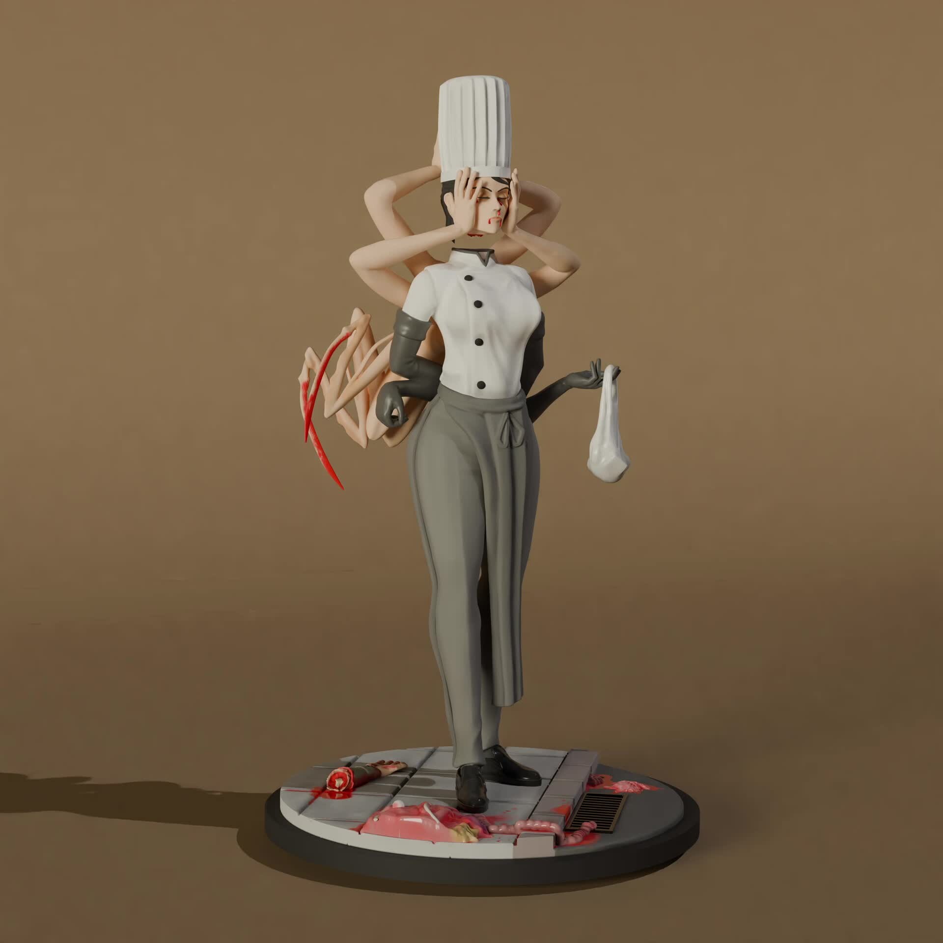 ArtStation - Falling Devil from Chainsaw Man Fanart