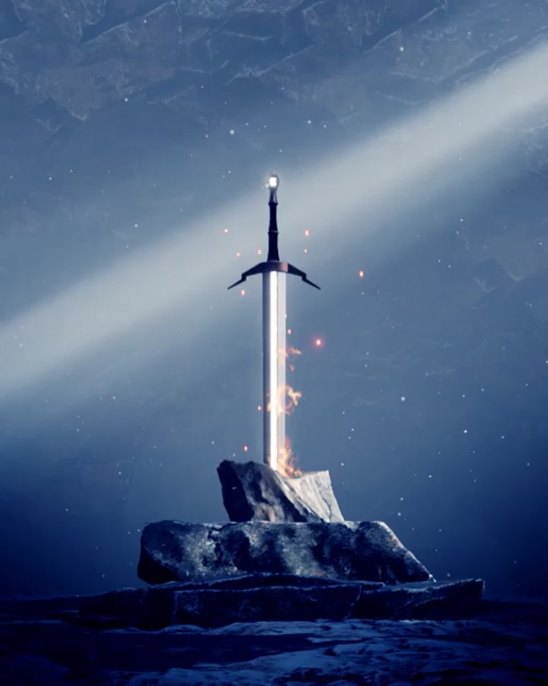 ArtStation - The magic sword