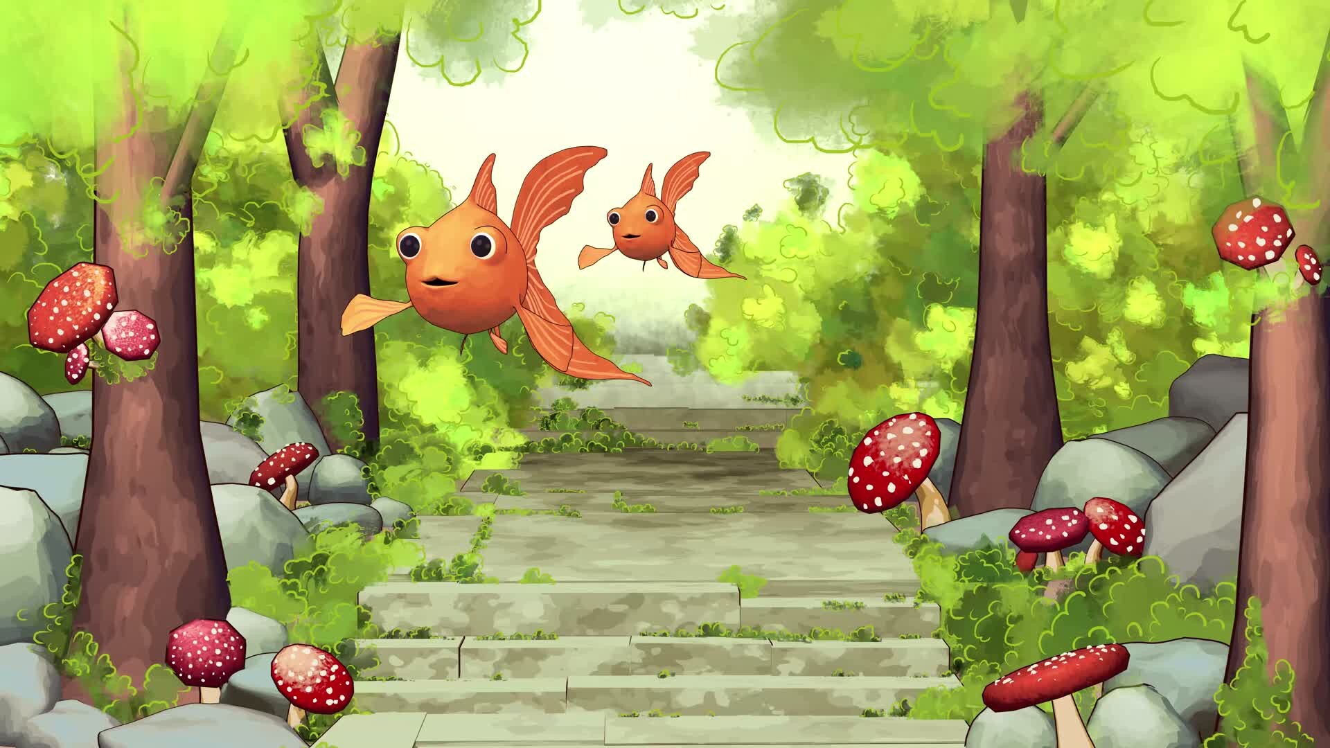 ArtStation - Fish Forest