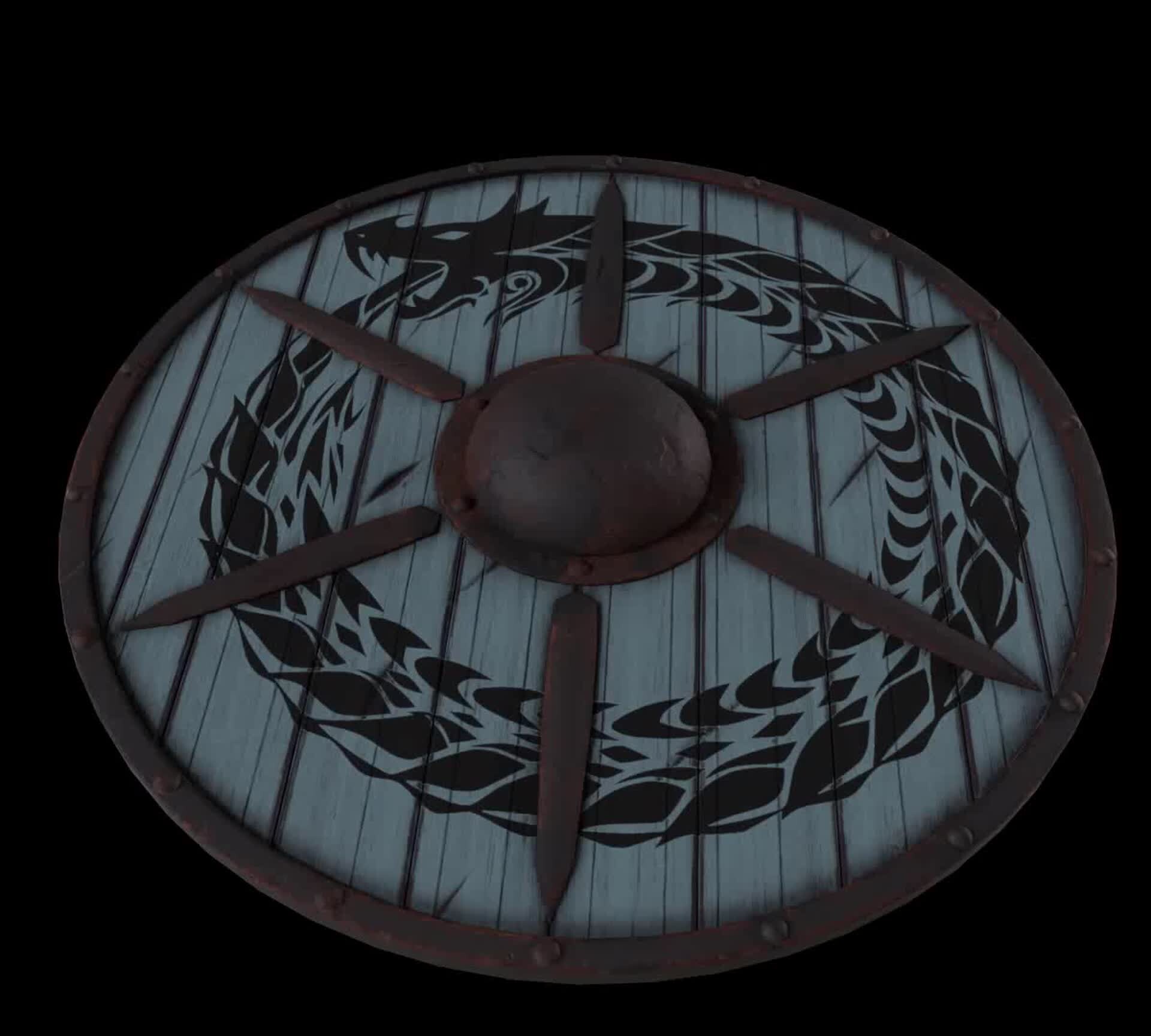 ArtStation - Viking Shield