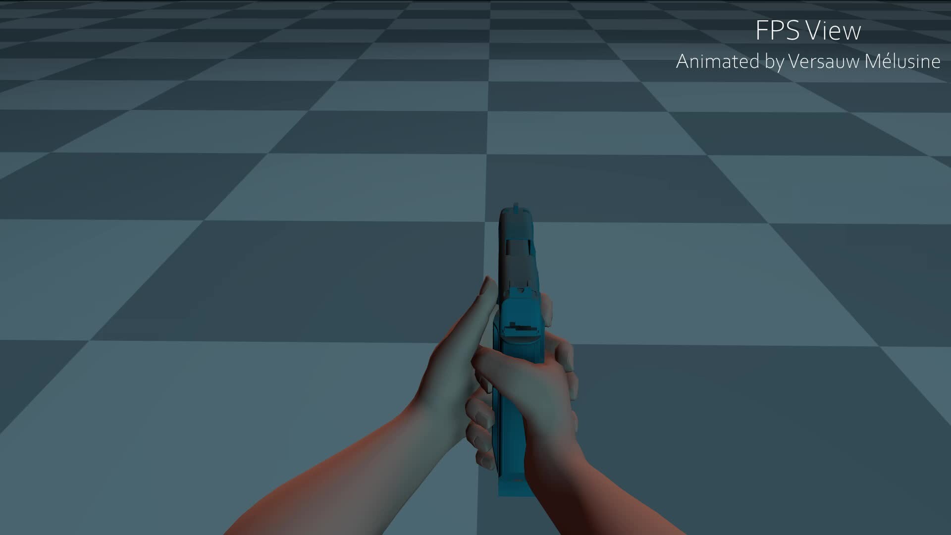 ArtStation - Waitress - Game Animation Gun Loading