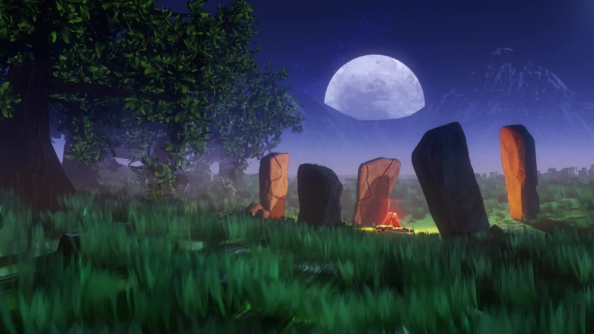 ArtStation - Idle screen Project