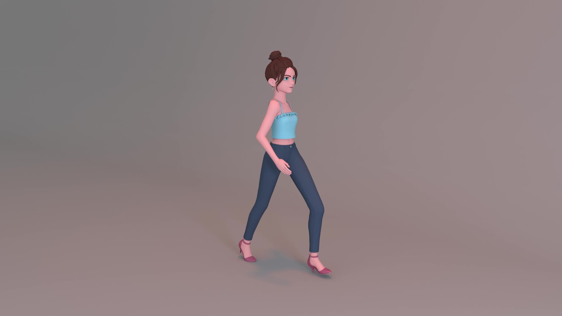 ArtStation - Simple walk cycle