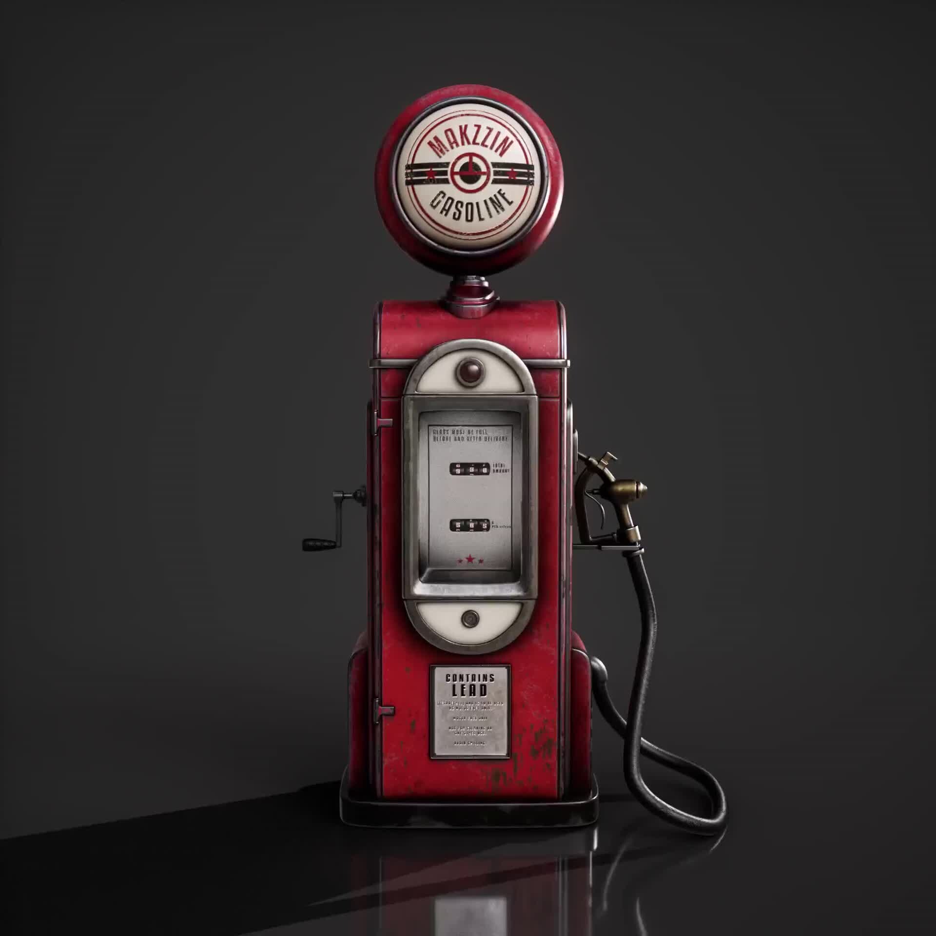 ArtStation - Vintage Fuel Pump