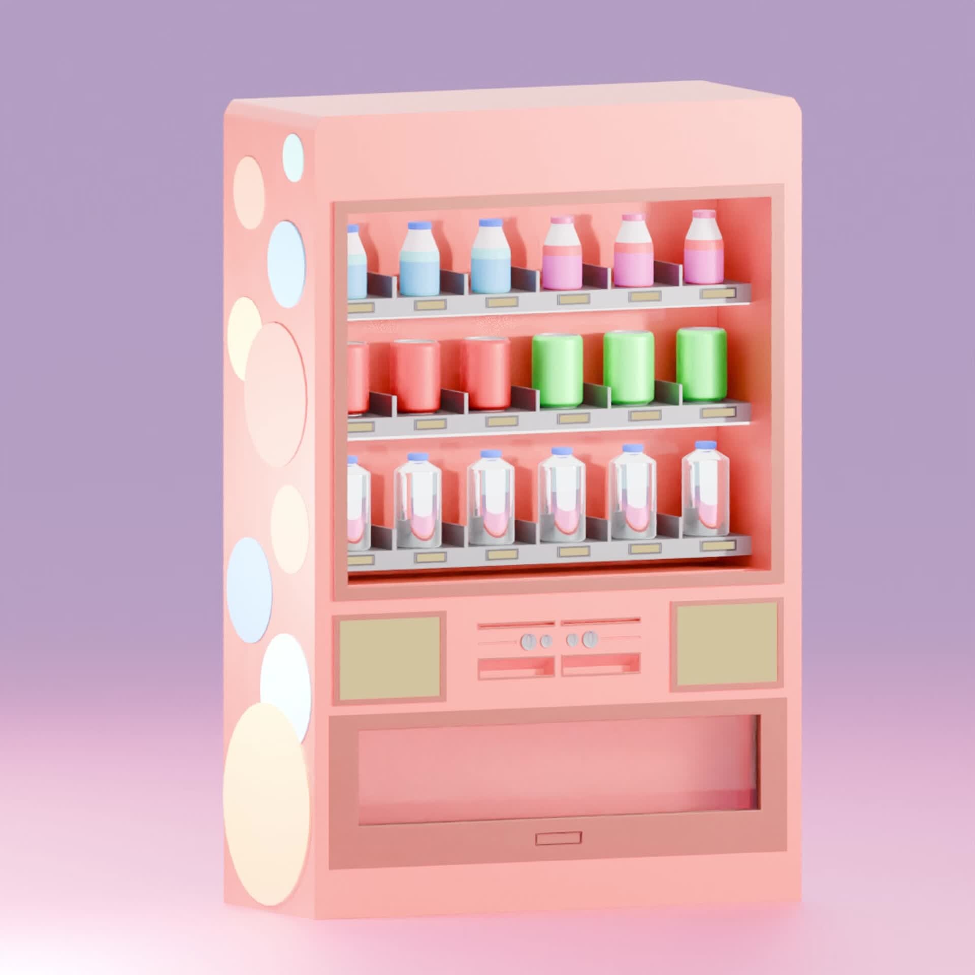 ArtStation - Vending Machine Model