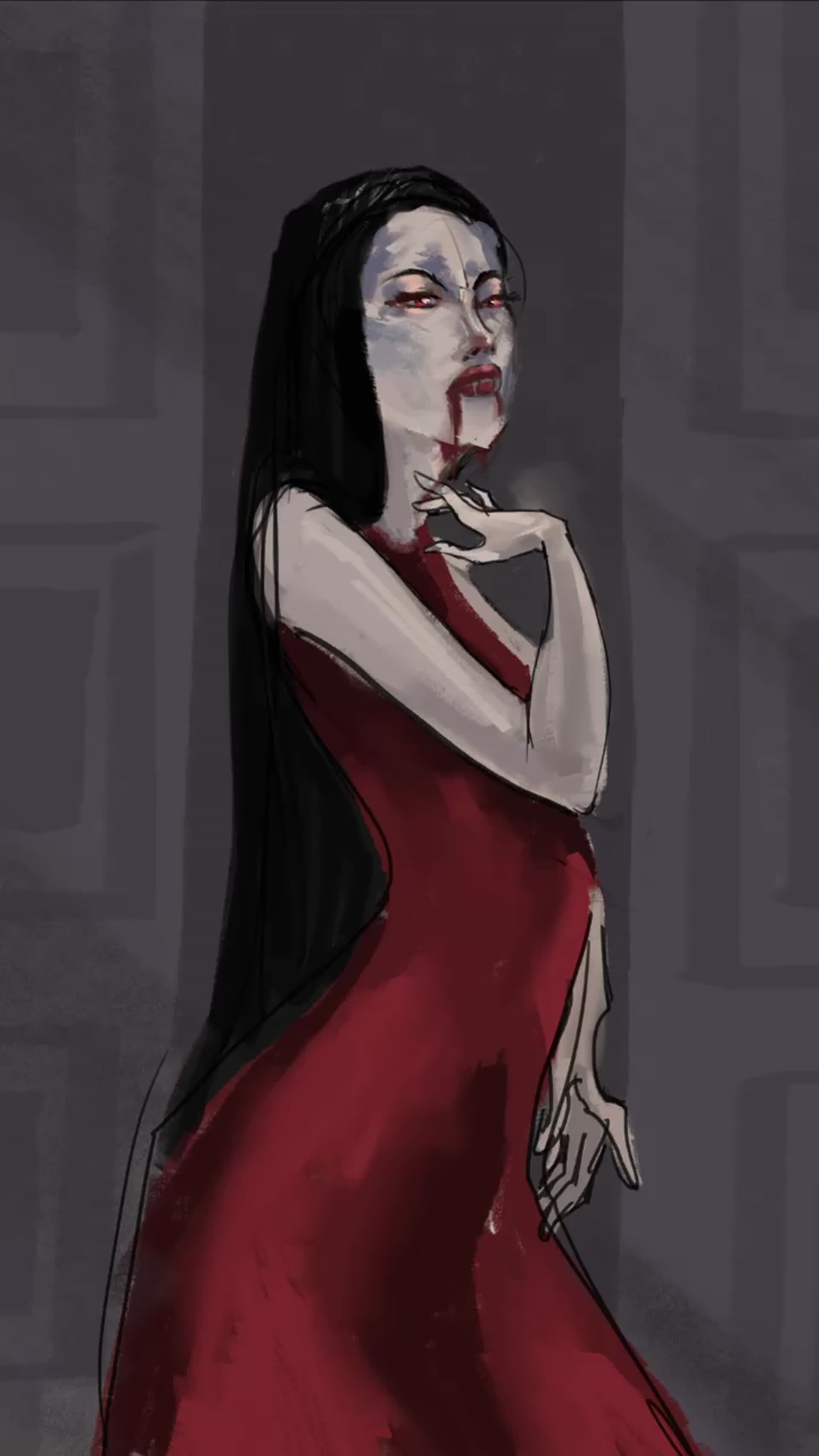 ArtStation - A Vampire Bride