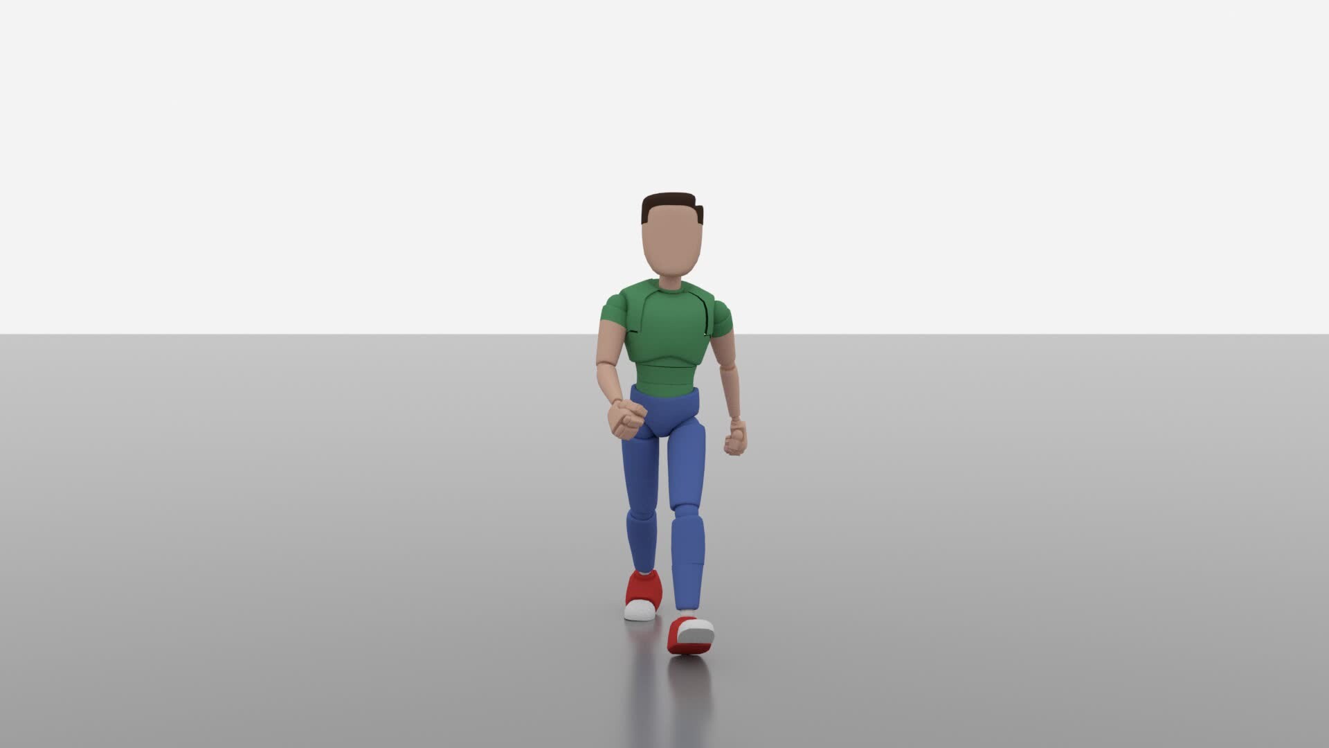 ArtStation - Man walk cycle