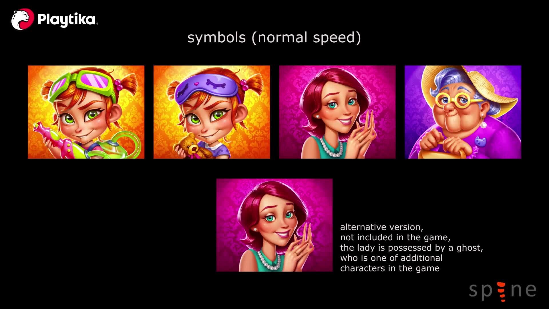 ArtStation - Set of symbol animation demo [Spine 2D]