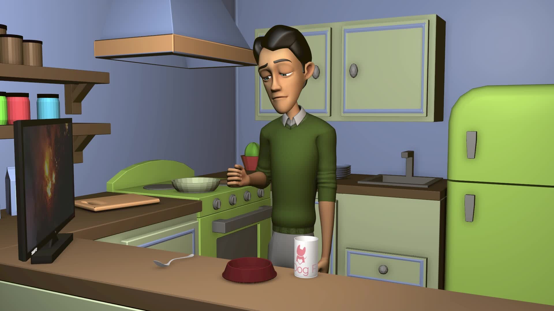 ArtStation - Pantomime Animation Practice