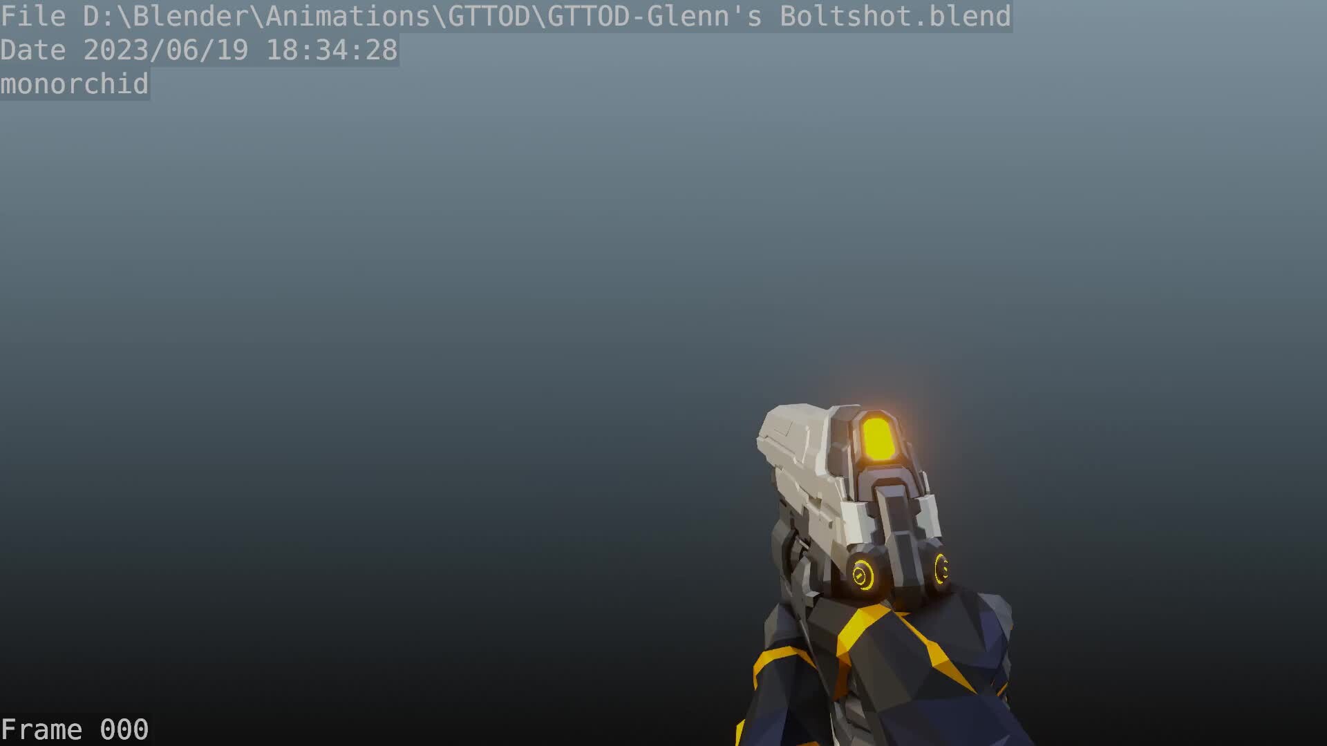 ArtStation - Glenn's Boltshot | Viewmodel Reload