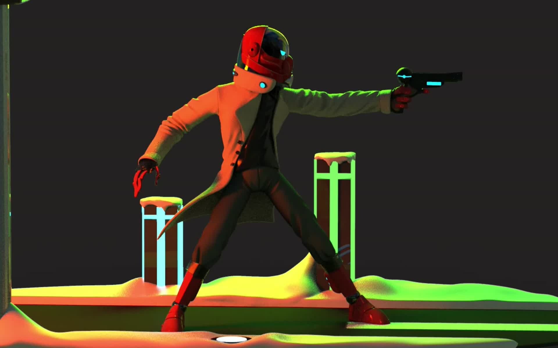 ArtStation - Agent Red Sculpt