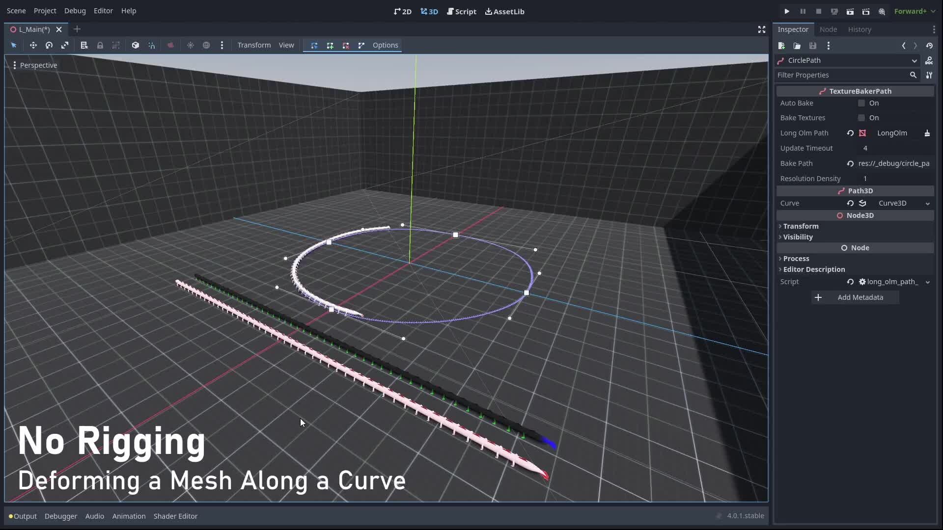 Phoenix Stroh - No Rig Mesh Deformation (Creatures 'N Caverns)