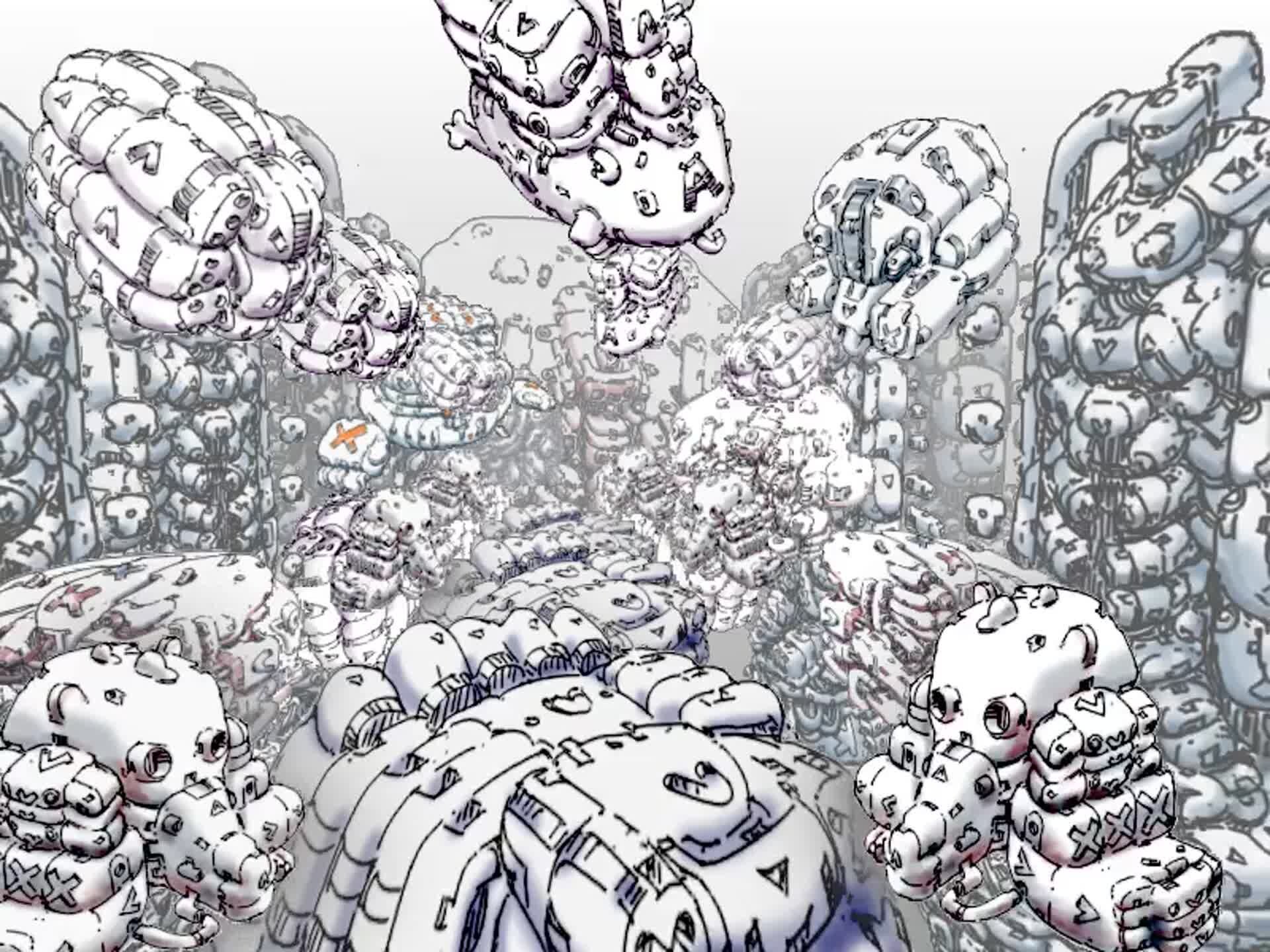 ArtStation - Doodle land (fps look)