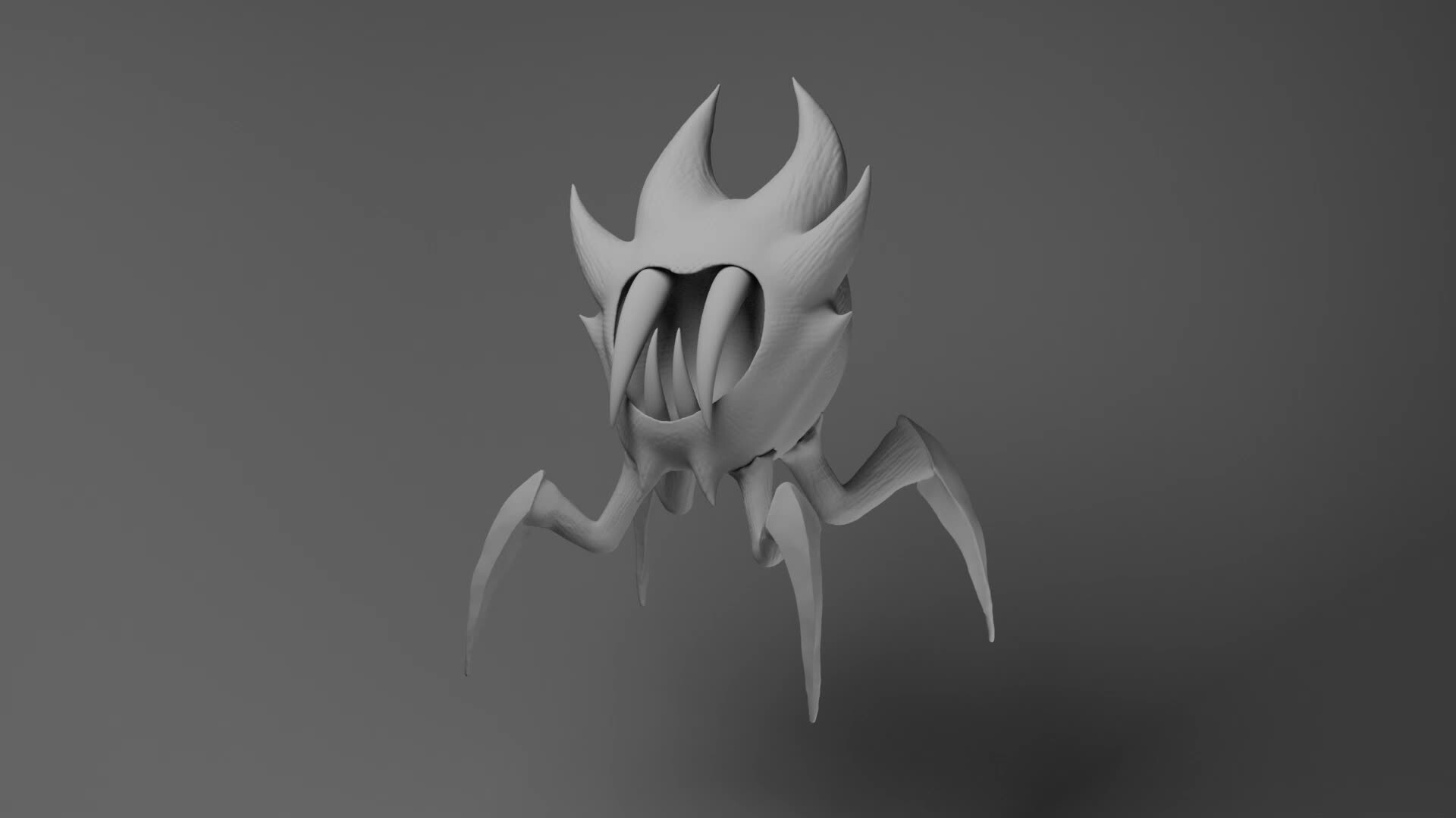 ArtStation - Enemy Creature - Game Ready Asset (3D Sculpting & Texturing)