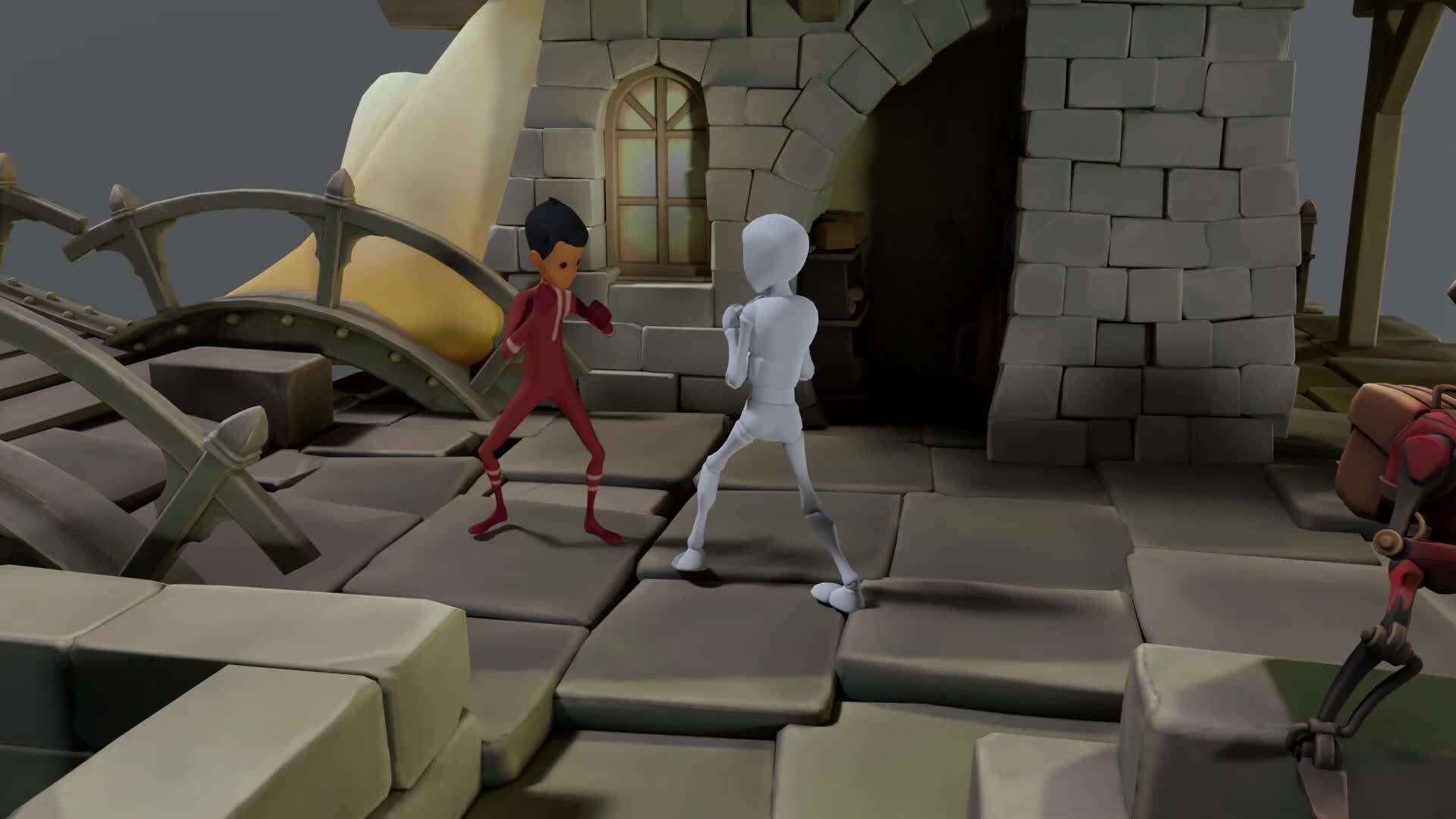 ArtStation - fight went wrong