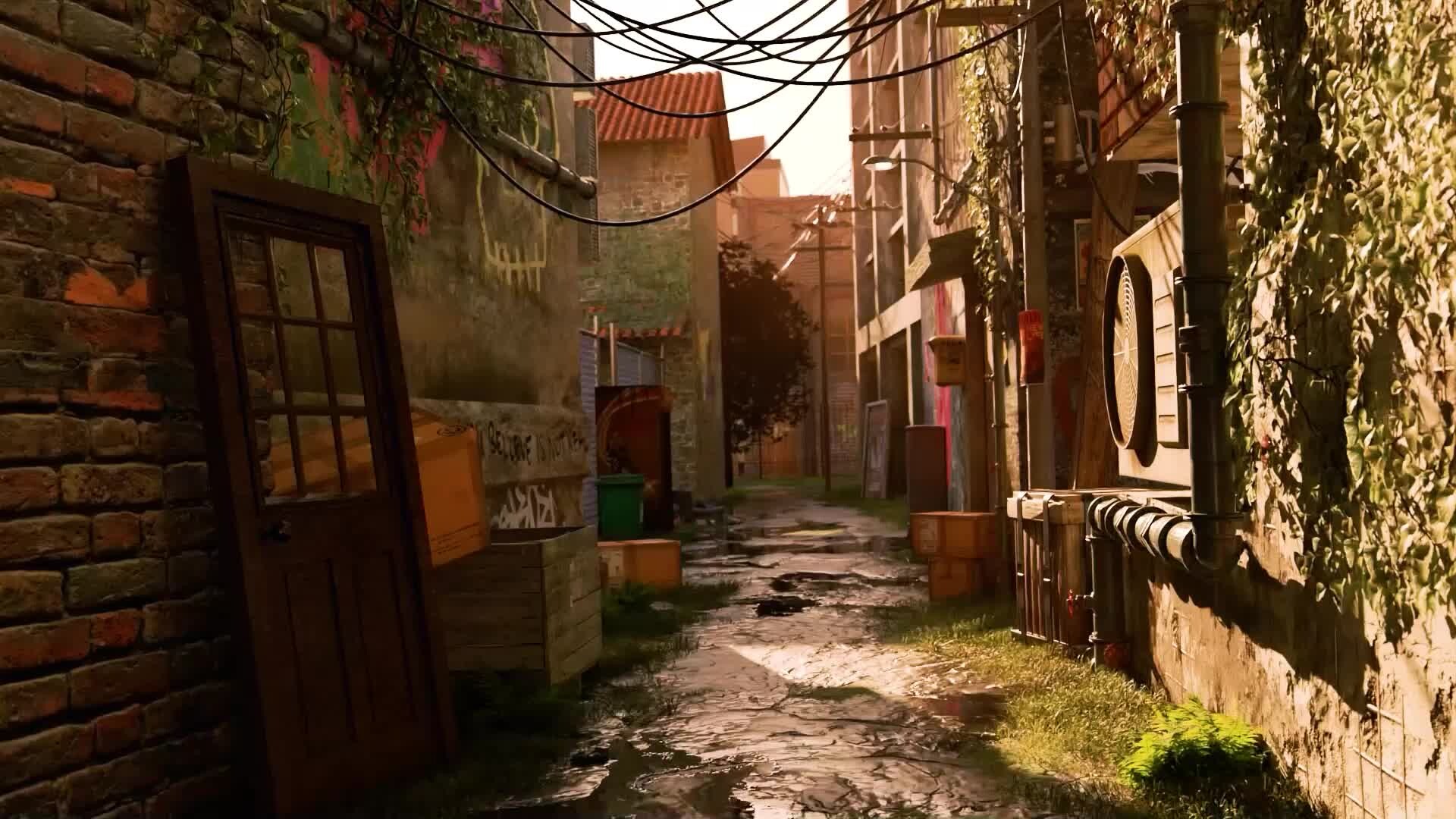 ArtStation - Desolate Cityscape