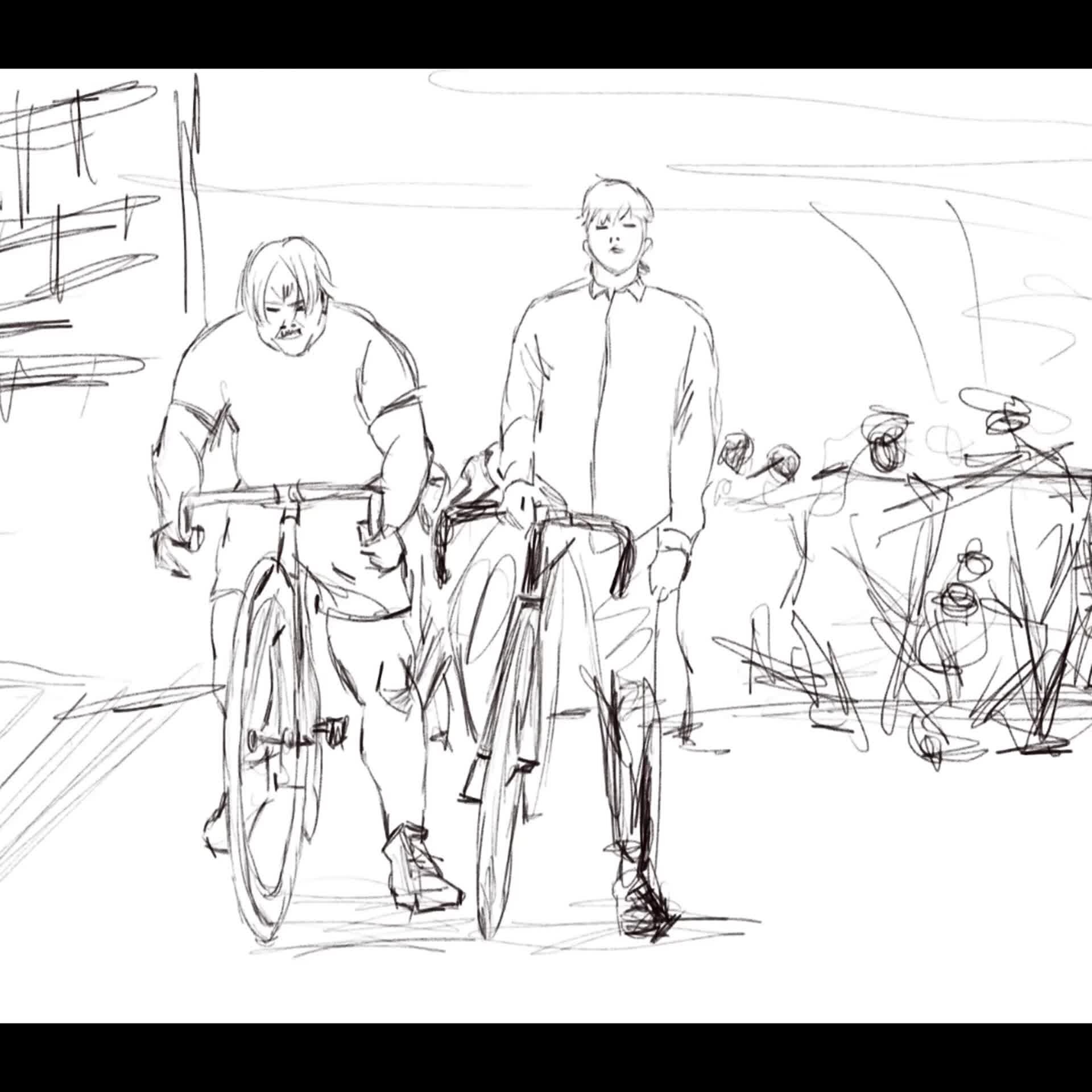 ArtStation - The Humming Bird - storyboard test