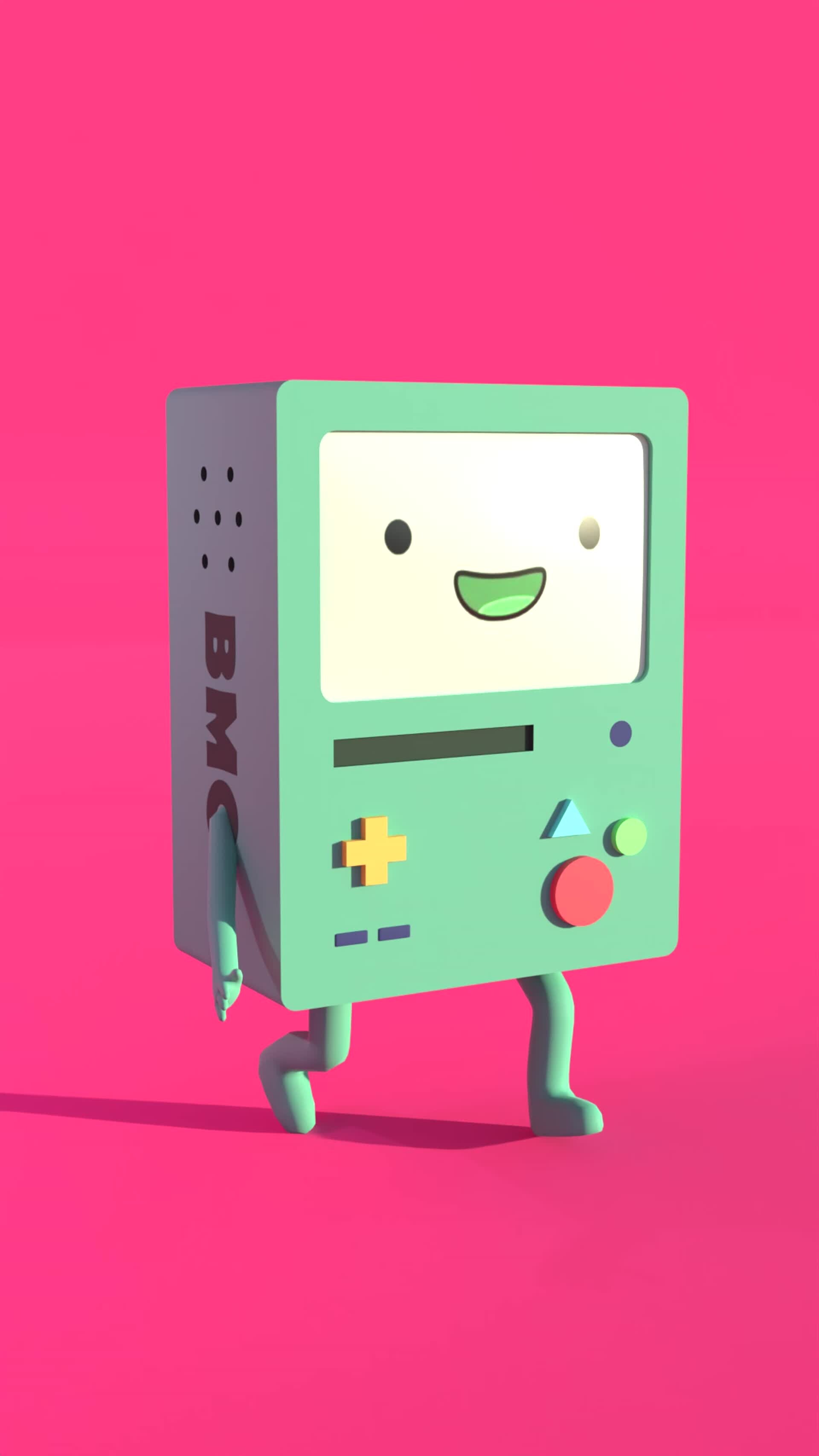 ArtStation - BMO - Walk cycle