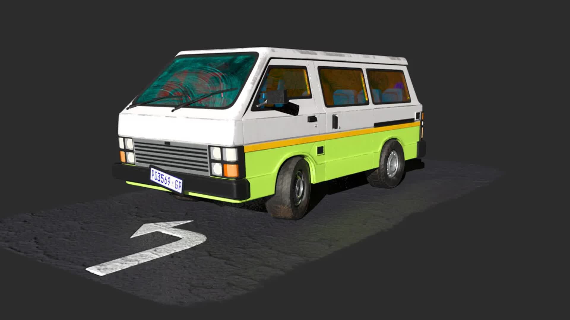 ArtStation - South African Taxi