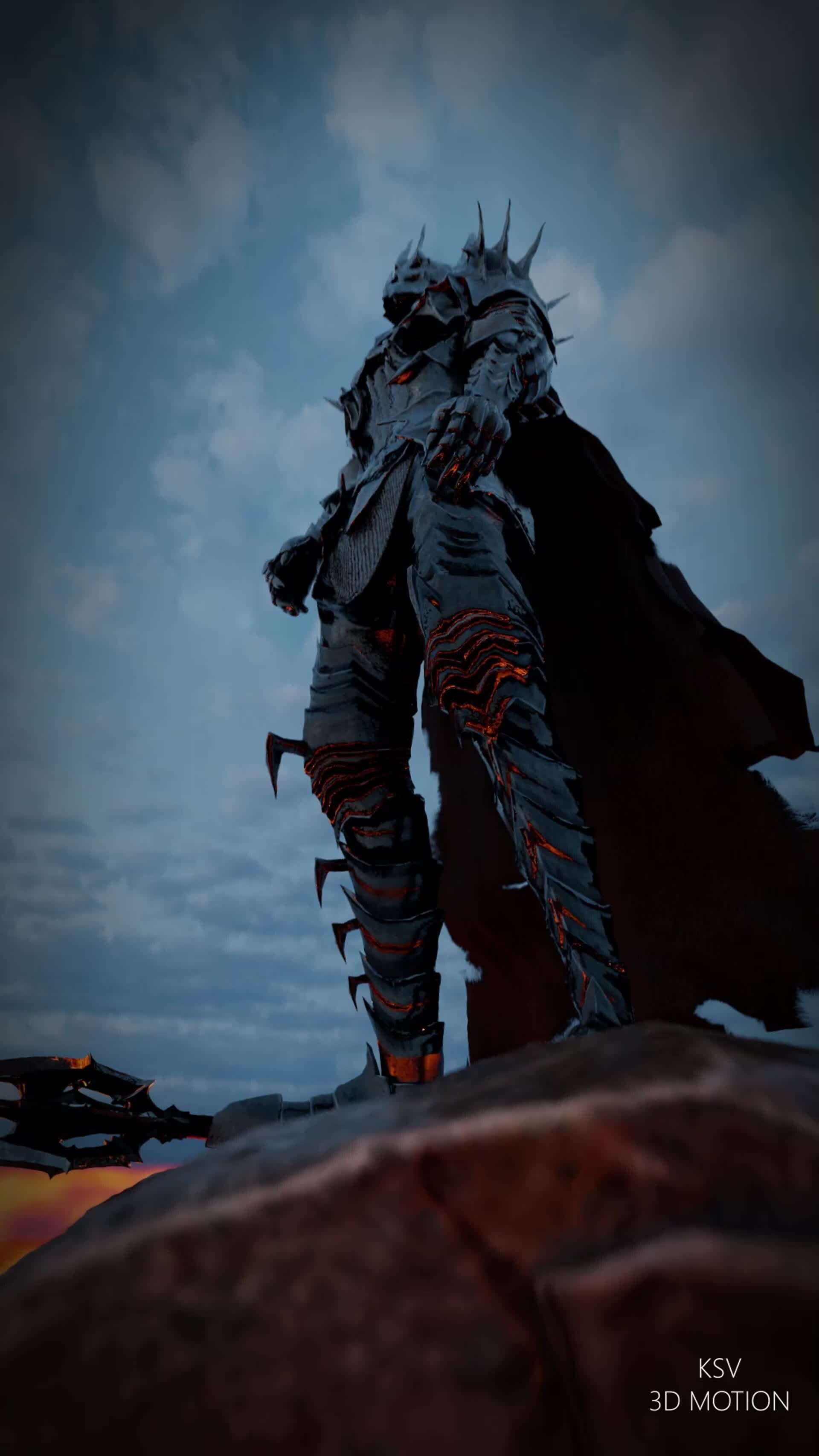 ArtStation - Sauron is crying