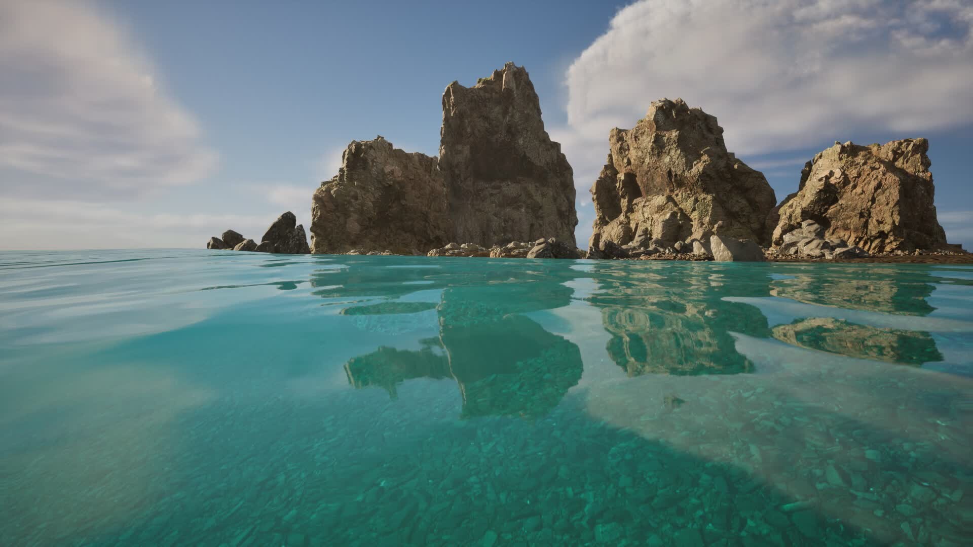 ArtStation - Nordic beach environment