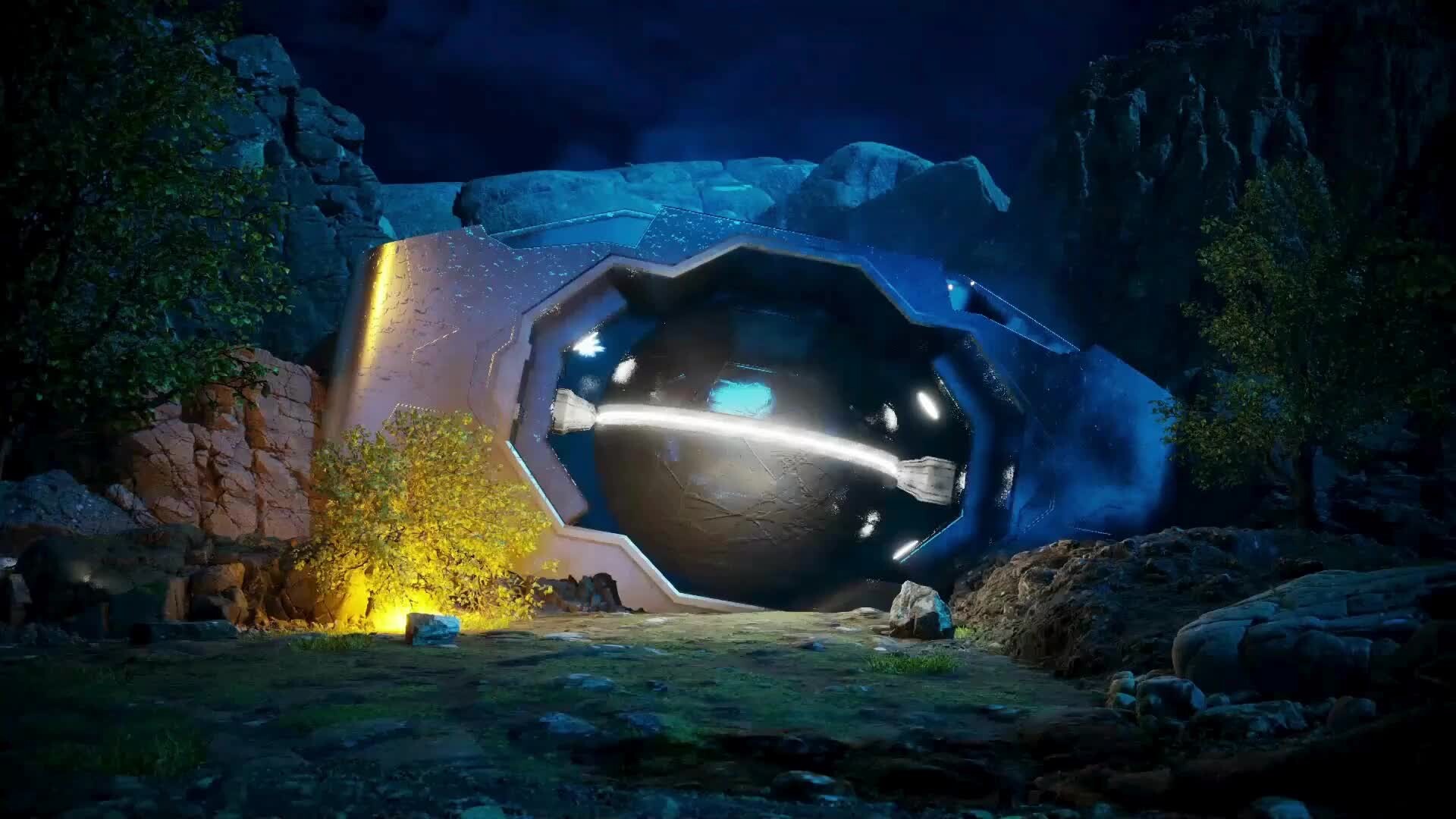 ArtStation - Omnipotent Reconnaissance Beacon a.k.a "O.R.B."