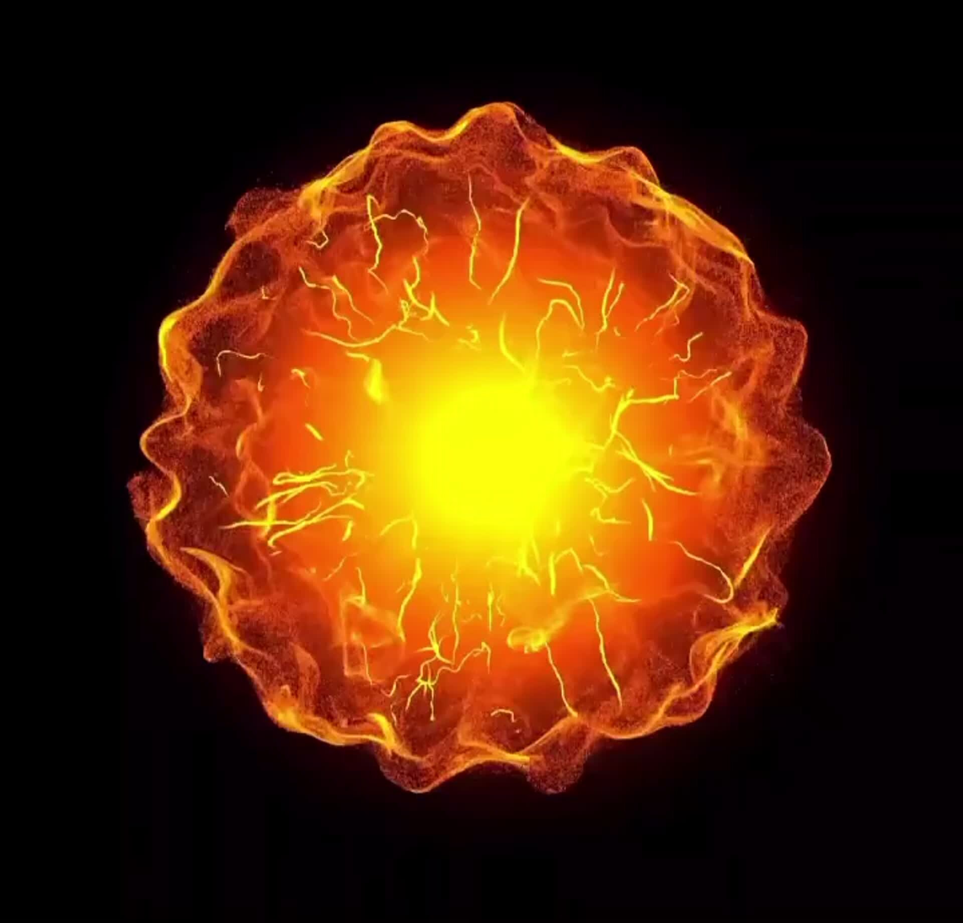 ArtStation - Fire Ball VFX