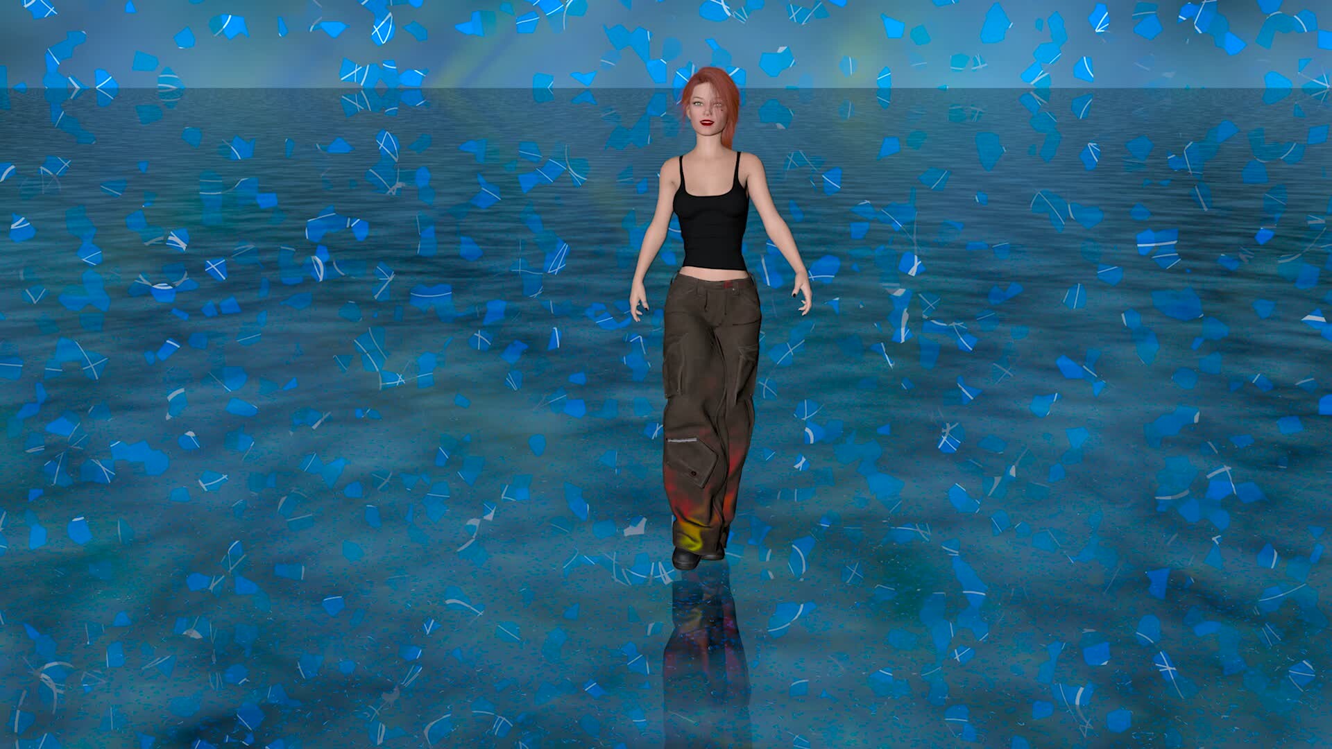 ArtStation - The first shot for the 3D animation cartoon "Alexandra and ...