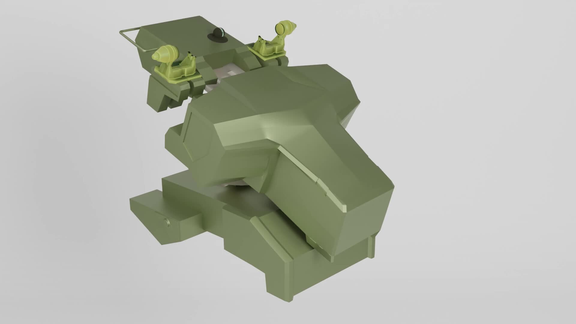 ArtStation - MGS Gekko rig