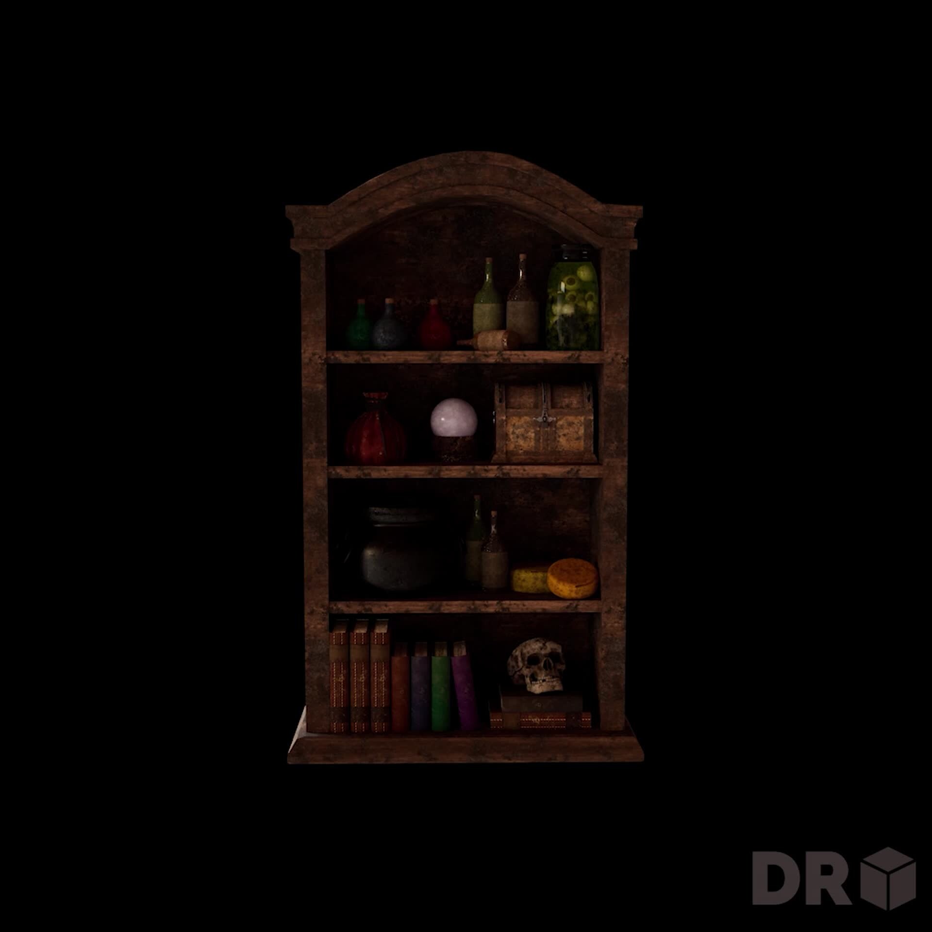 ArtStation - ALCHEMY SHELF