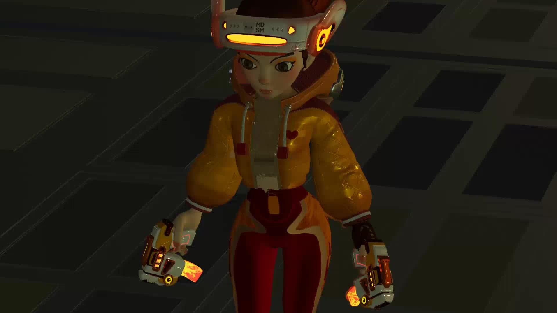 ArtStation - Video game character, she fire.