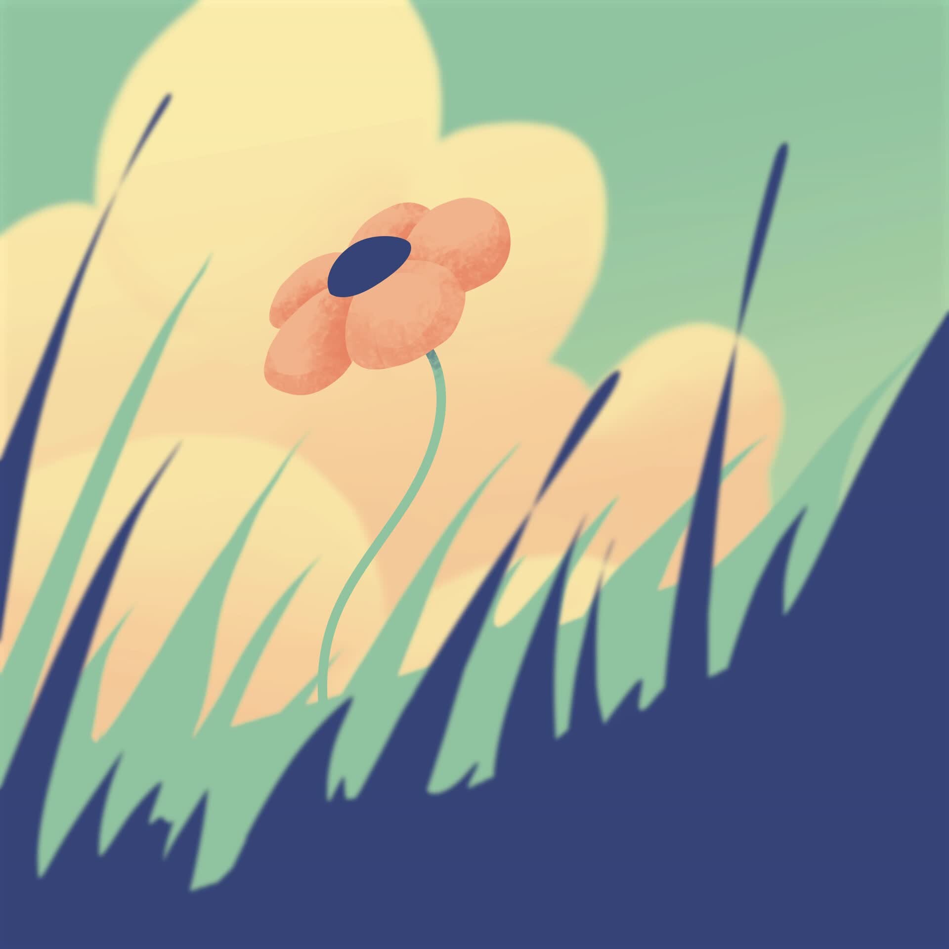 ArtStation - little flower animation