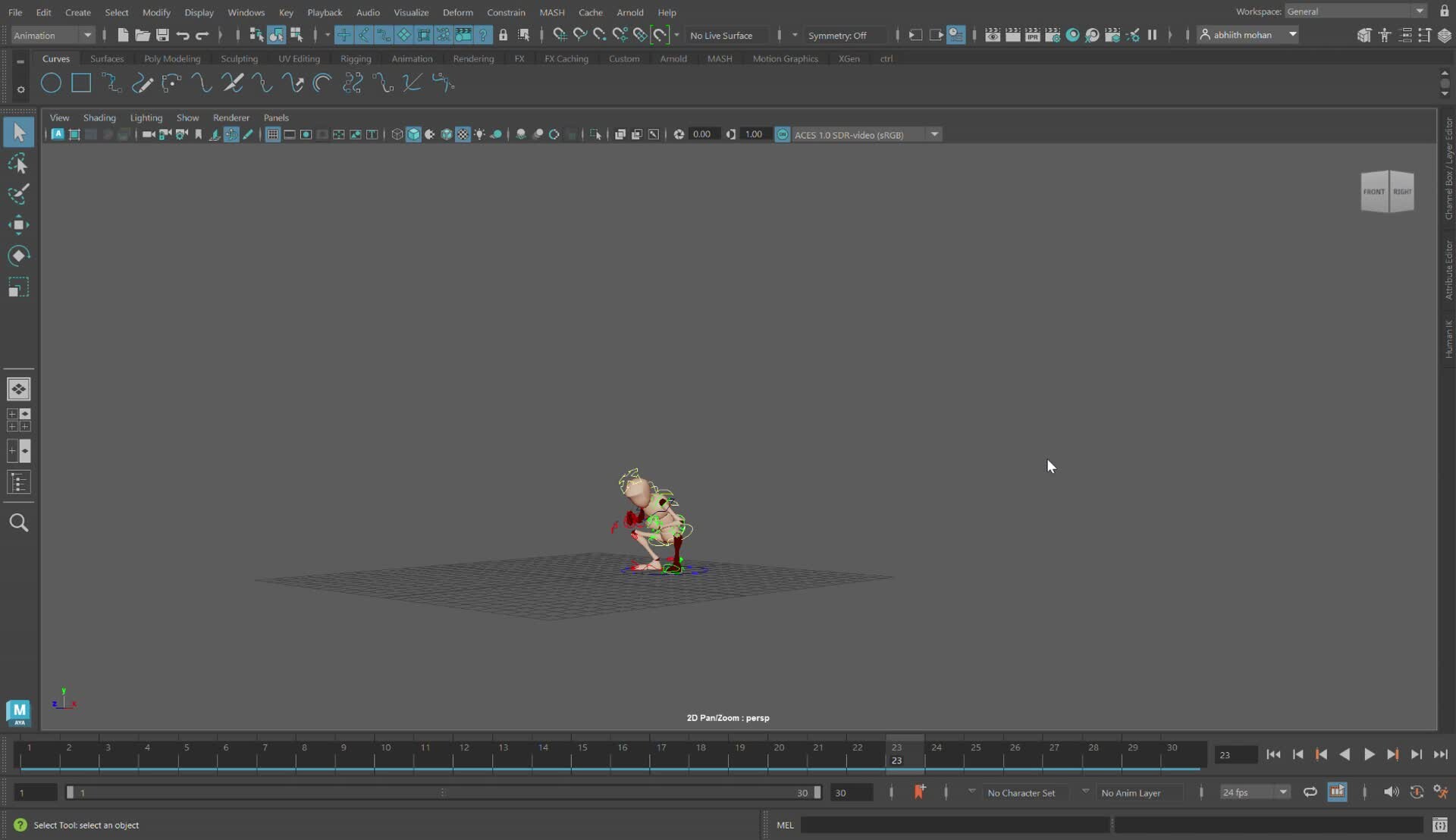ArtStation - jump animation