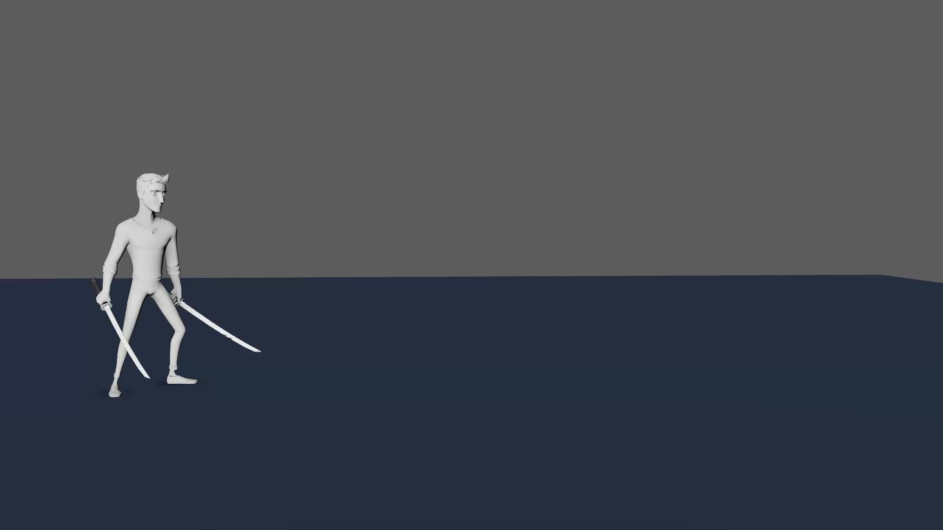 ArtStation - Dual Sword Attack